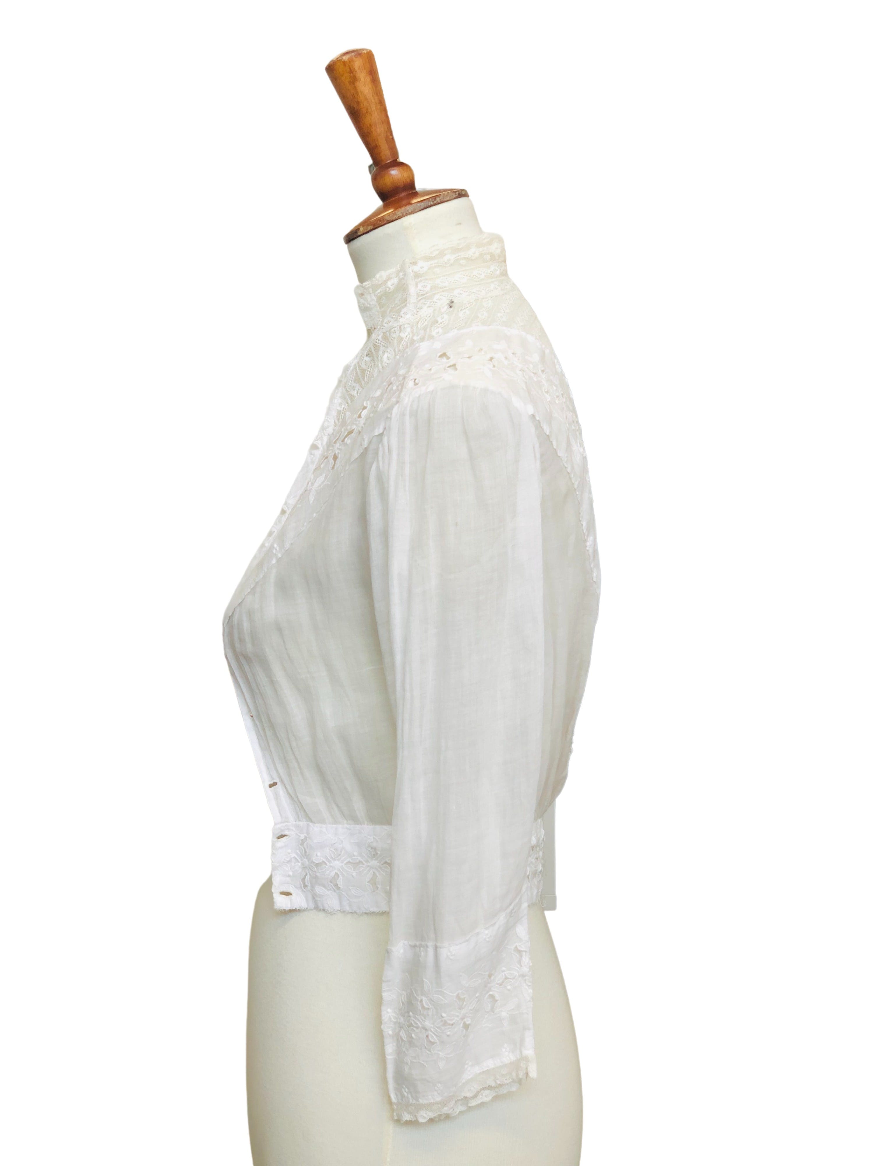 Vintage Ivory Edwardian Lace Top/Jacket | Shop THRILLING