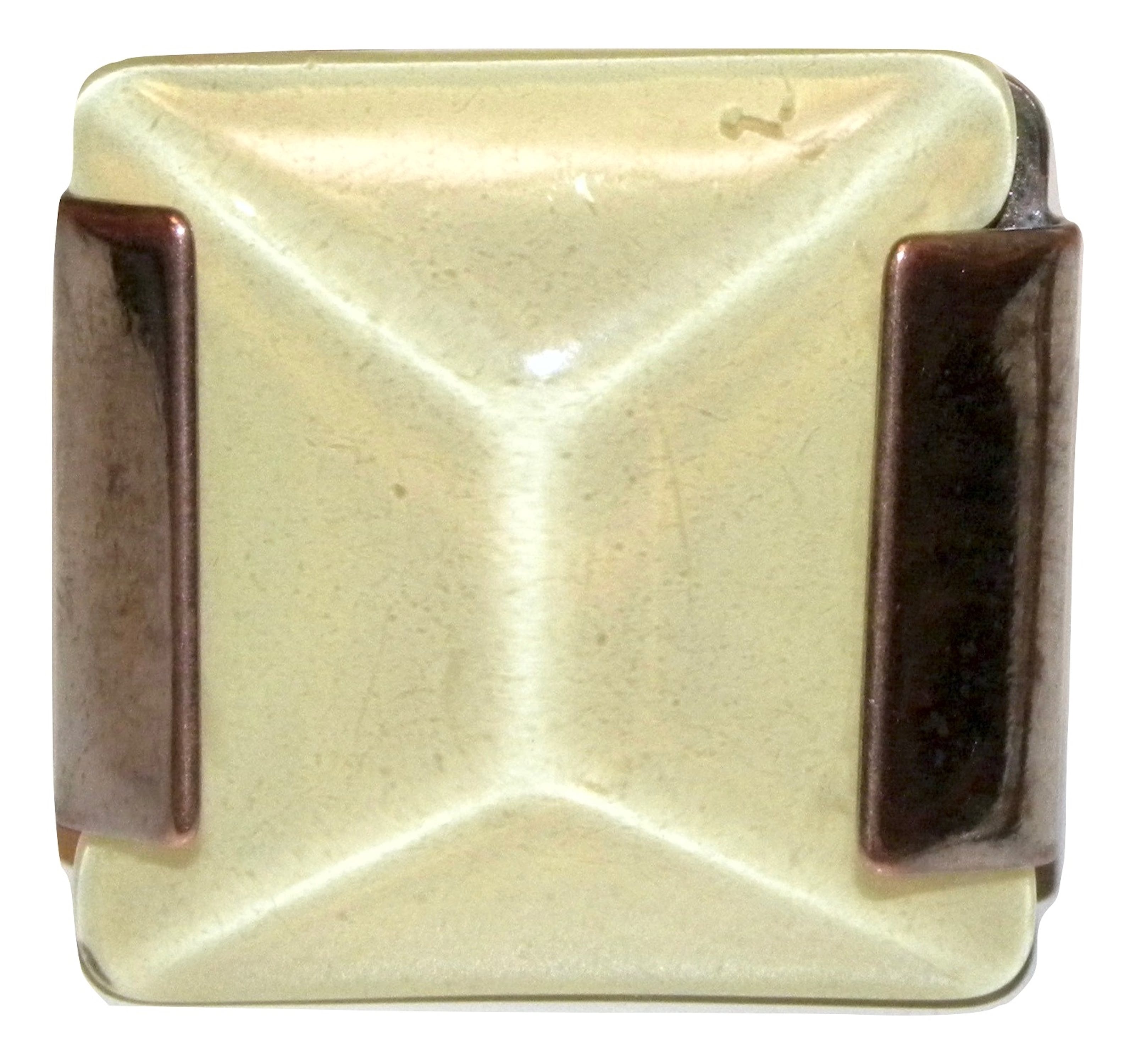 Vintage Large Mod Lucite and Silver Ring | Shop THRILLING