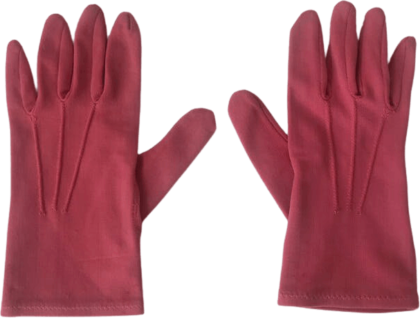 Vintage Magenta Darted Gloves | Shop THRILLING