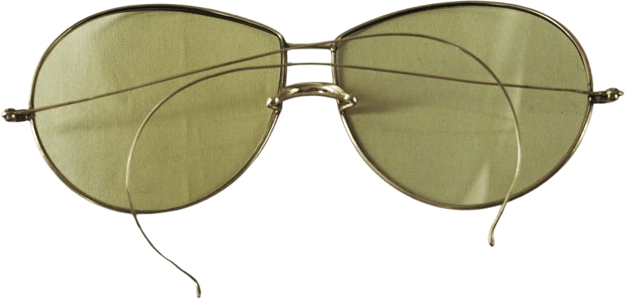 Vintage 70's Gold Pilot Style Sunglasses | Shop THRILLING