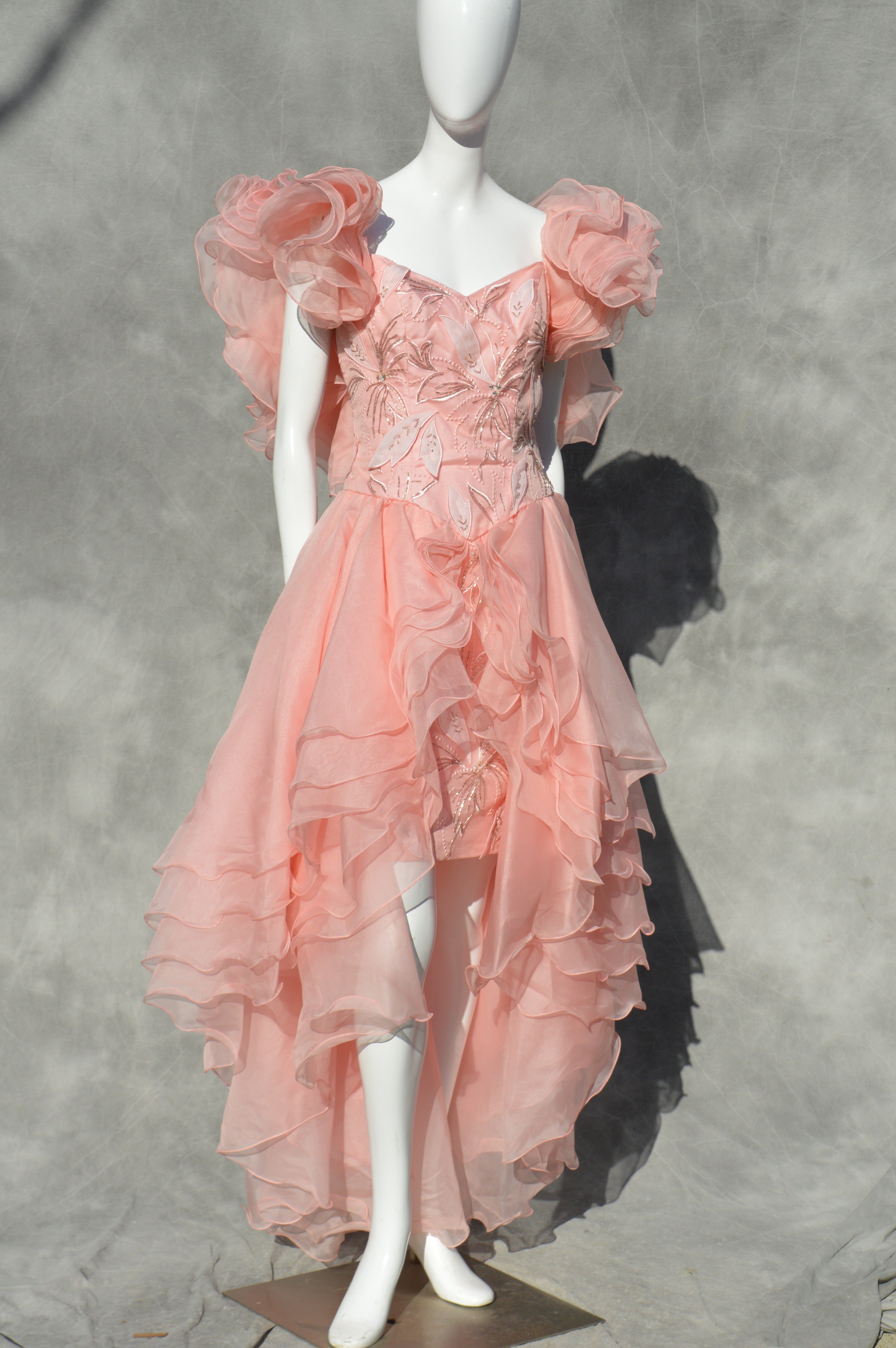 Vintage Pink Evening Gown by Ruben Panis | Shop THRILLING