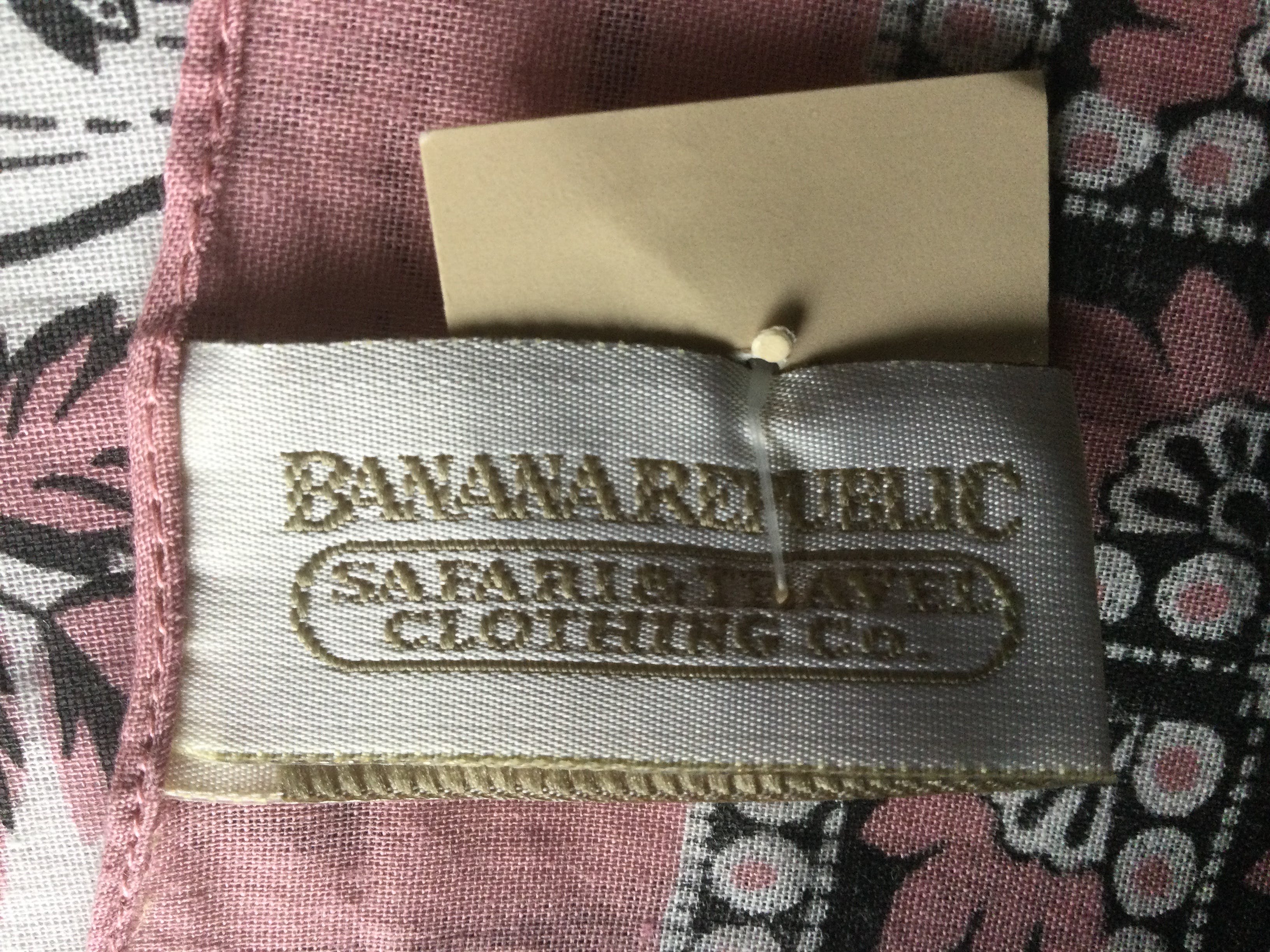 Vintage Pink Floral Print Scarf by Banana Republic | Shop THRILLING