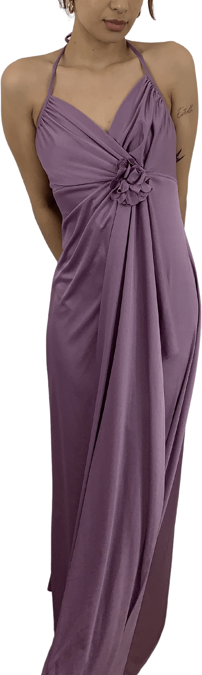 Vintage 70s Disco Party Dress Mauve Disco Dress | Shop THRILLING