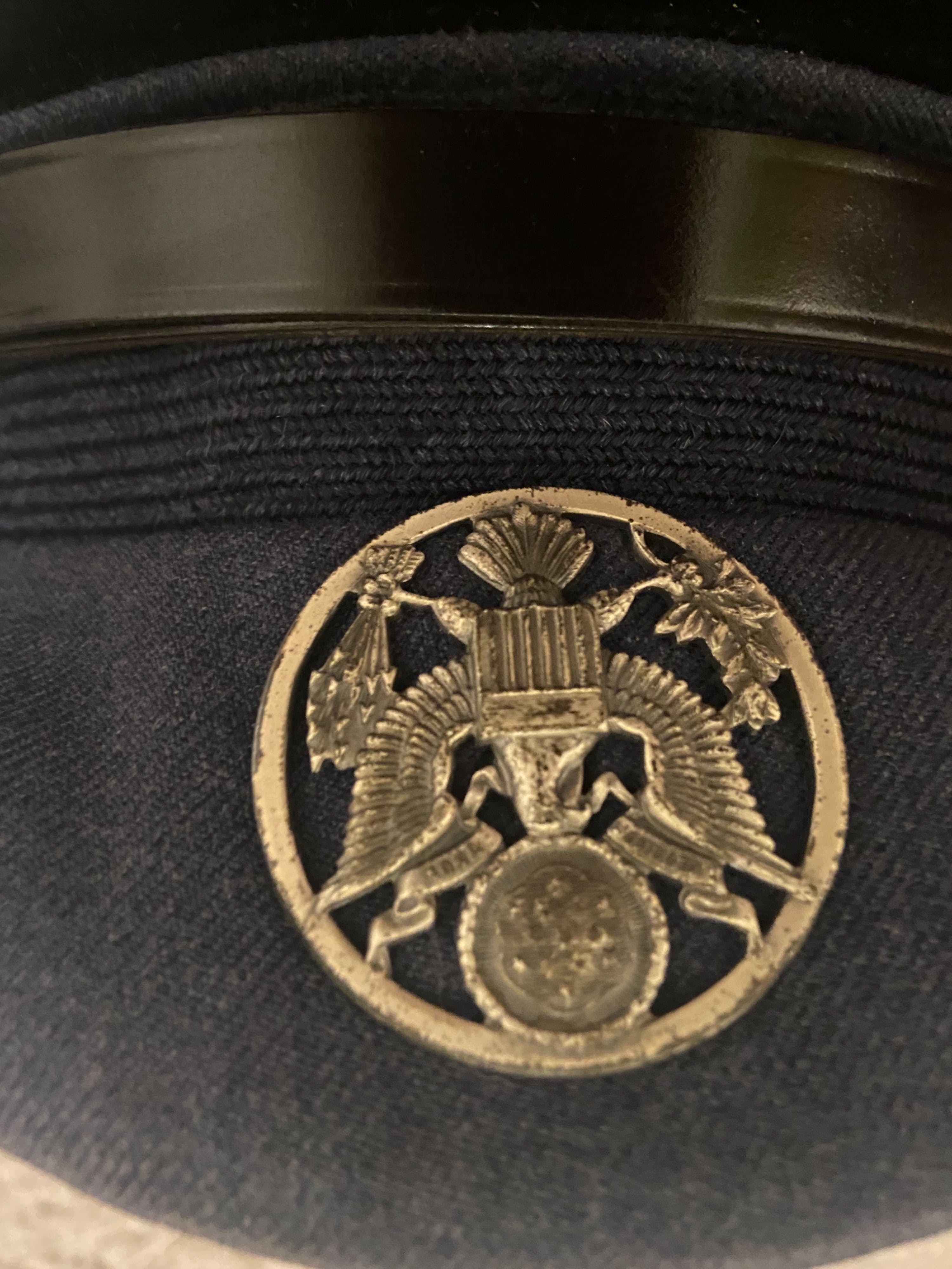 Vintage 40's WWII U.S. Air Force Service Dress Cap | Shop THRILLING