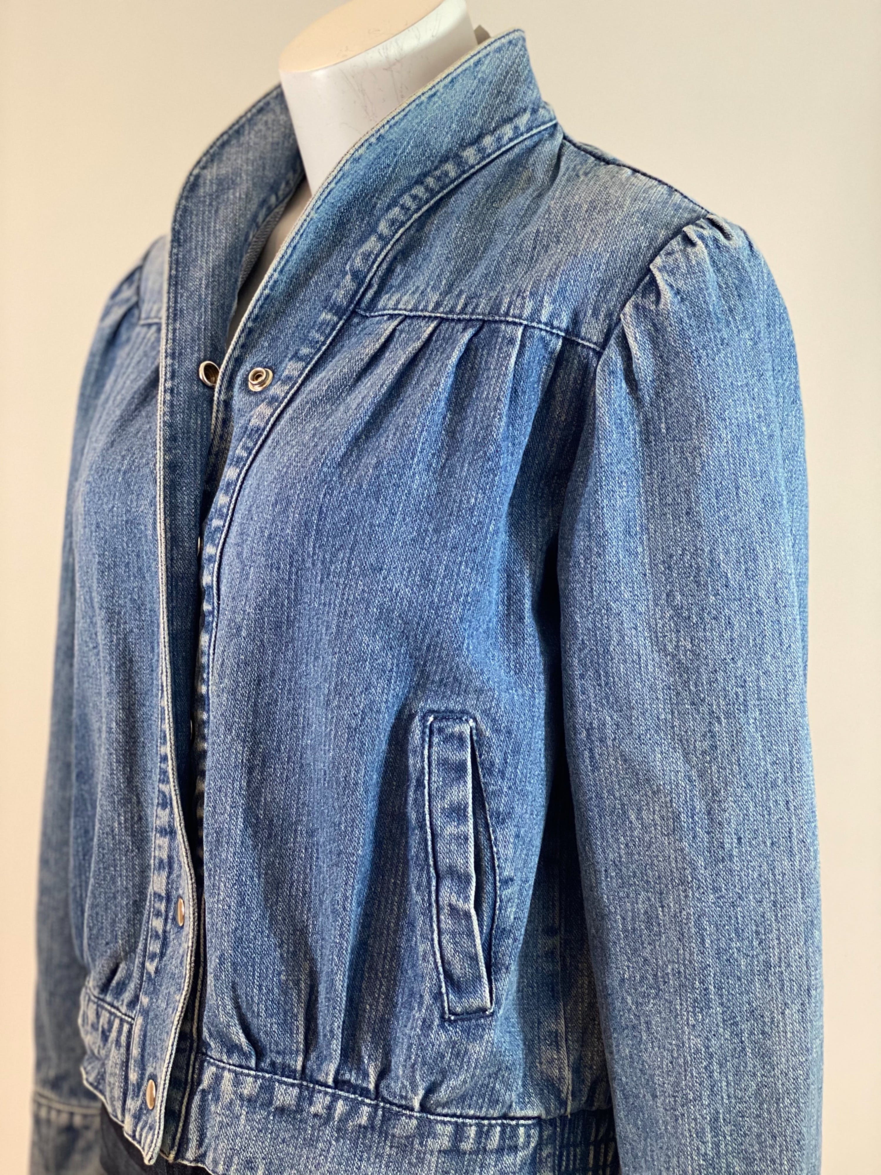 Vintage 80’s Denim Jacket by Burlington Cfw Collection | Shop THRILLING