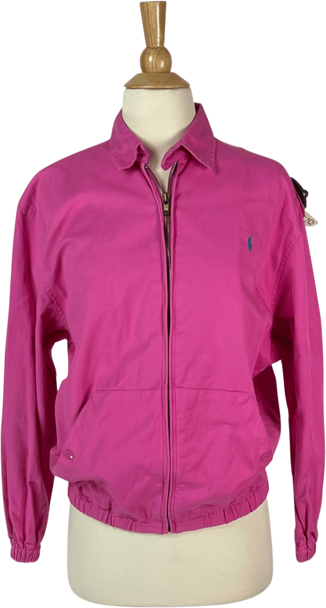 Vintage 90’s Pink Polo Cotton Bomber Jacket by Ralph Lauren Polo | Shop ...