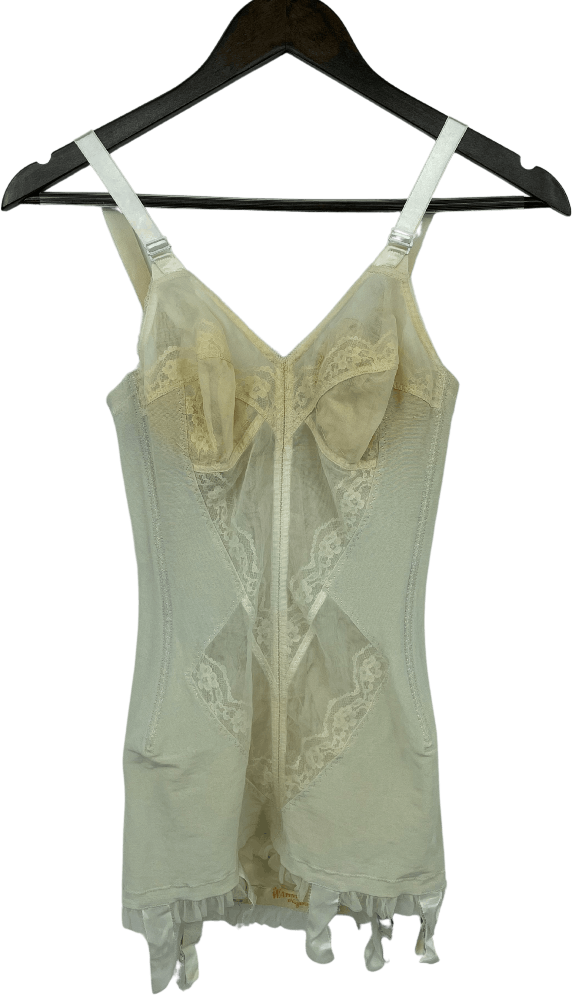 Vintage Off White Lace Teddy by A Warner Original | Shop THRILLING