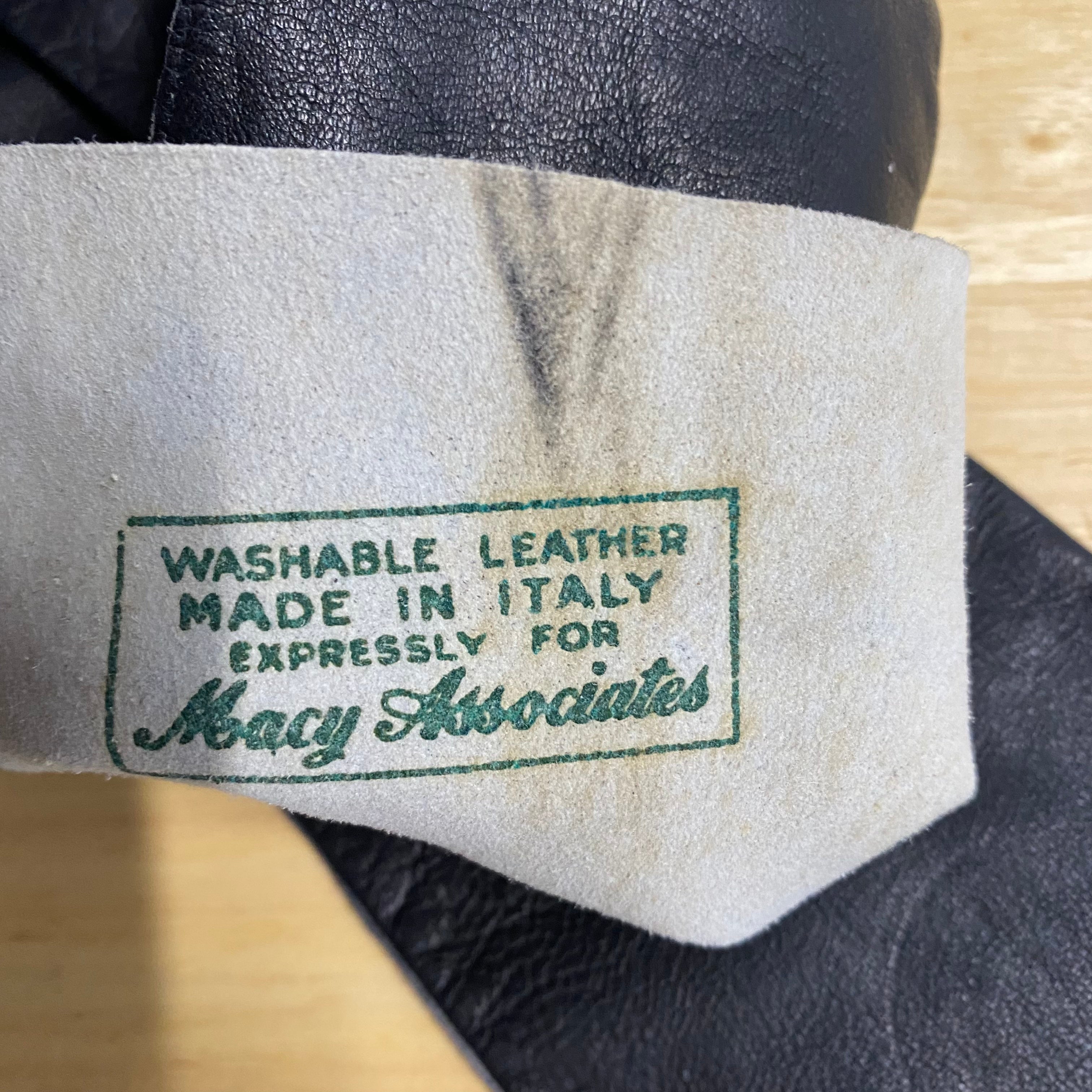 Vintage 50s/60s Black Long Kid Leather Gloves By Macy's | Shop THRILLING