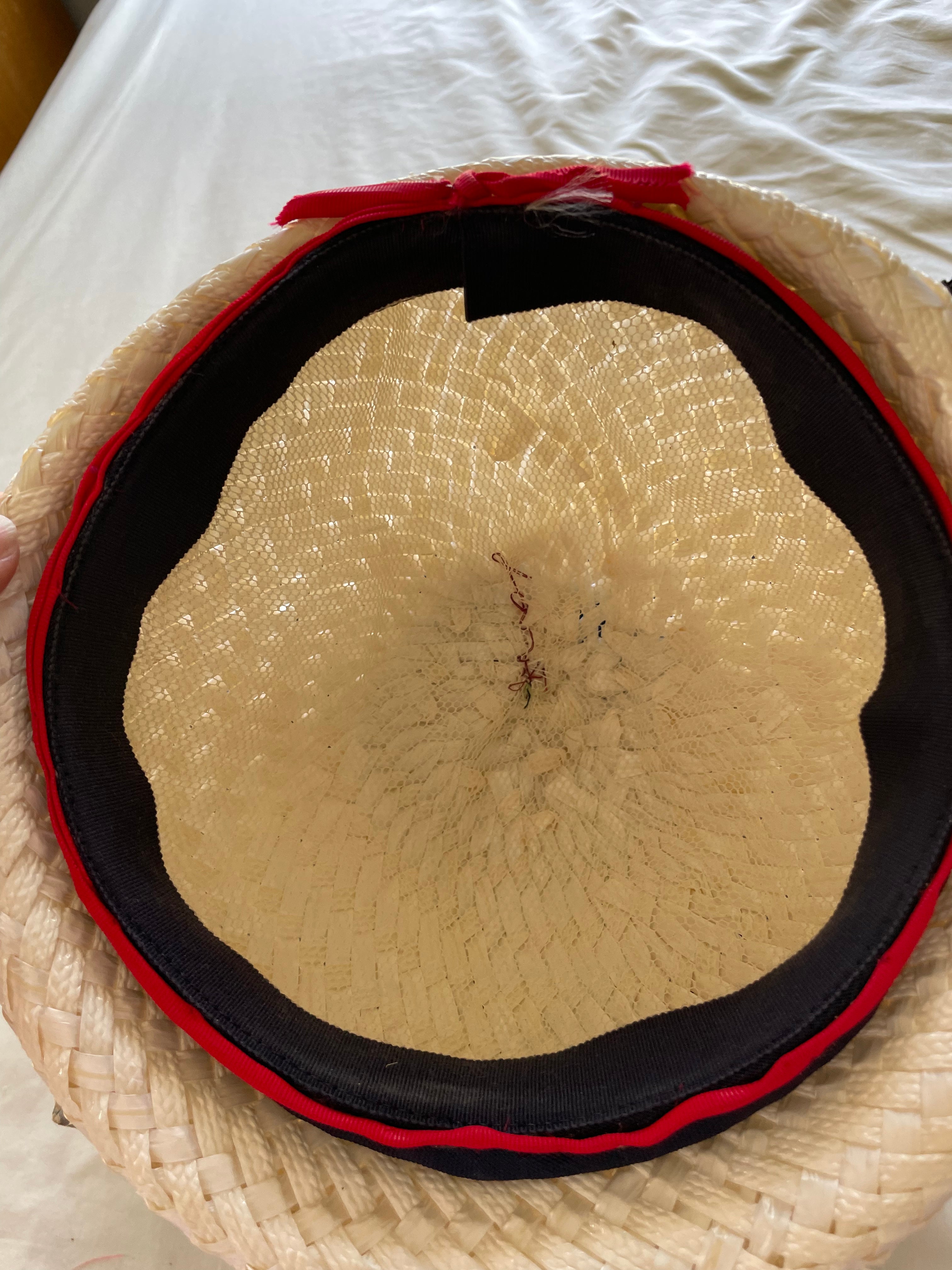 Vintage 60s White Woven Fez Hat | Shop THRILLING