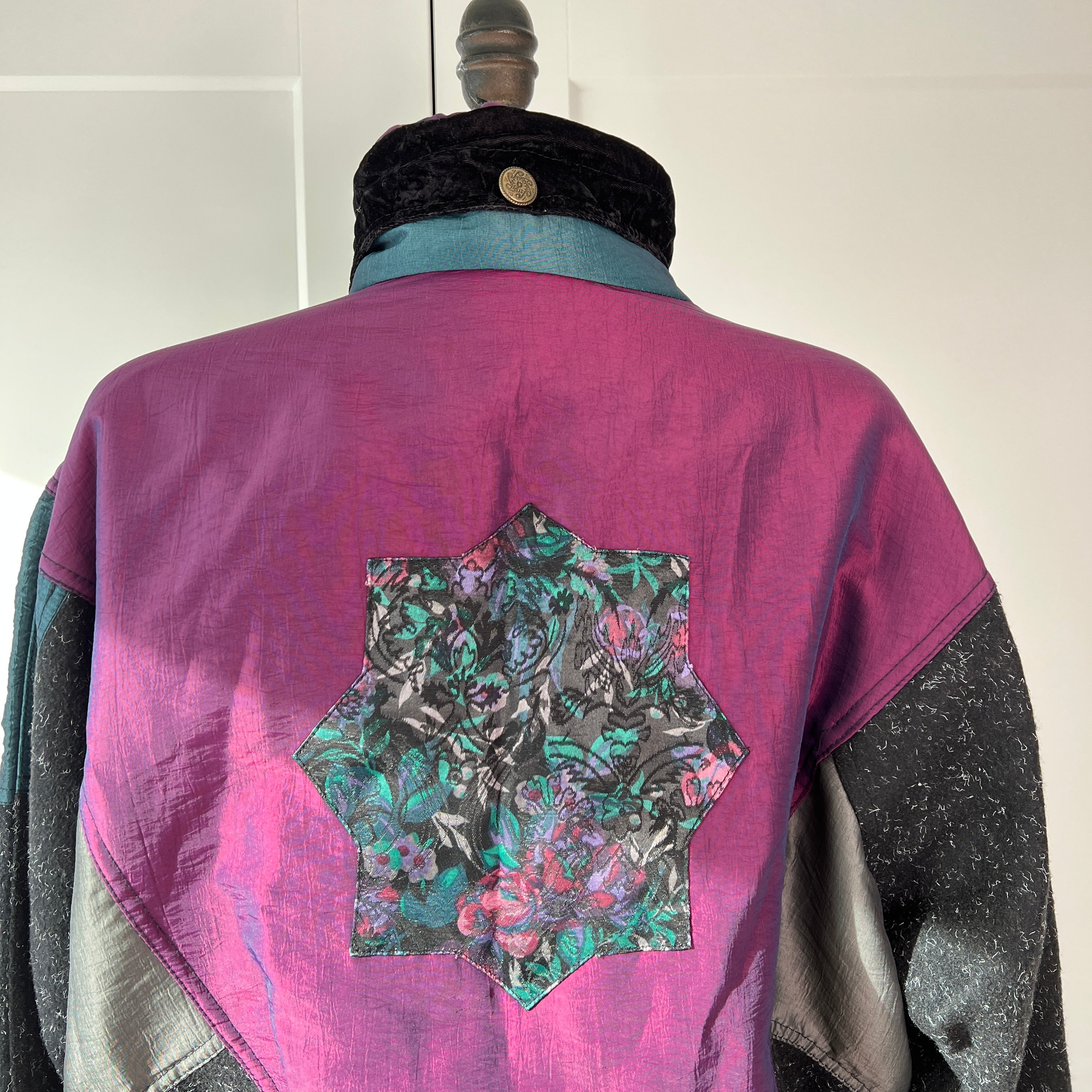 Vintage 80s/90s Colorblock Retro Ski Jacket | Shop THRILLING