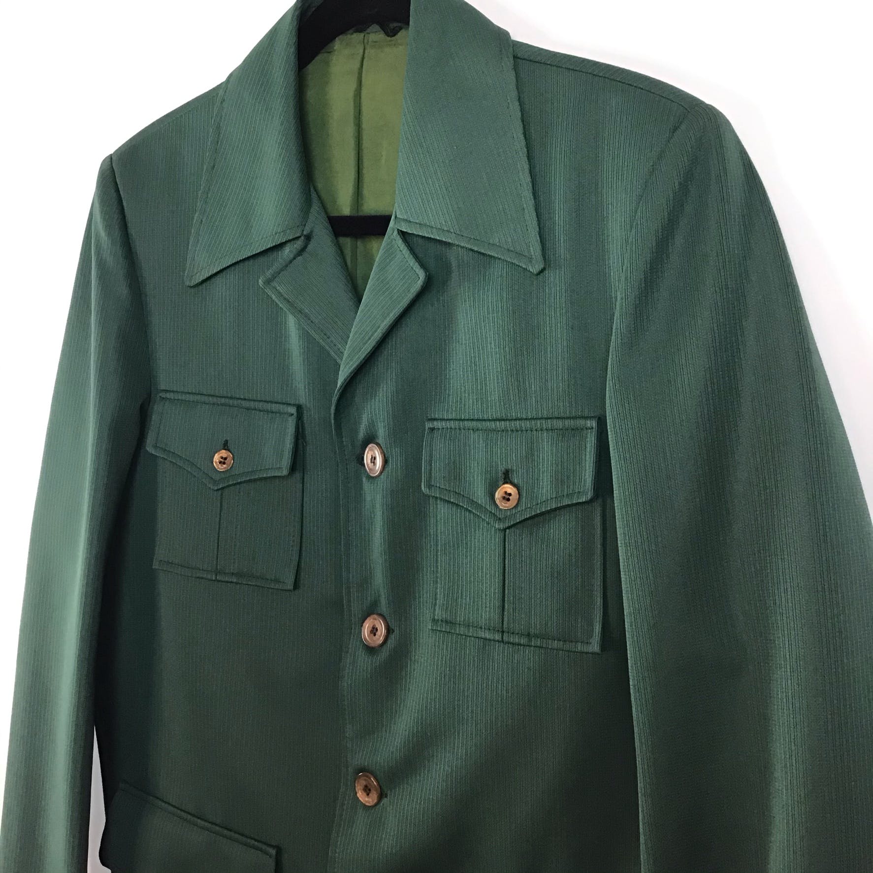Vintage Men's Green Jacket by Sears | Shop THRILLING
