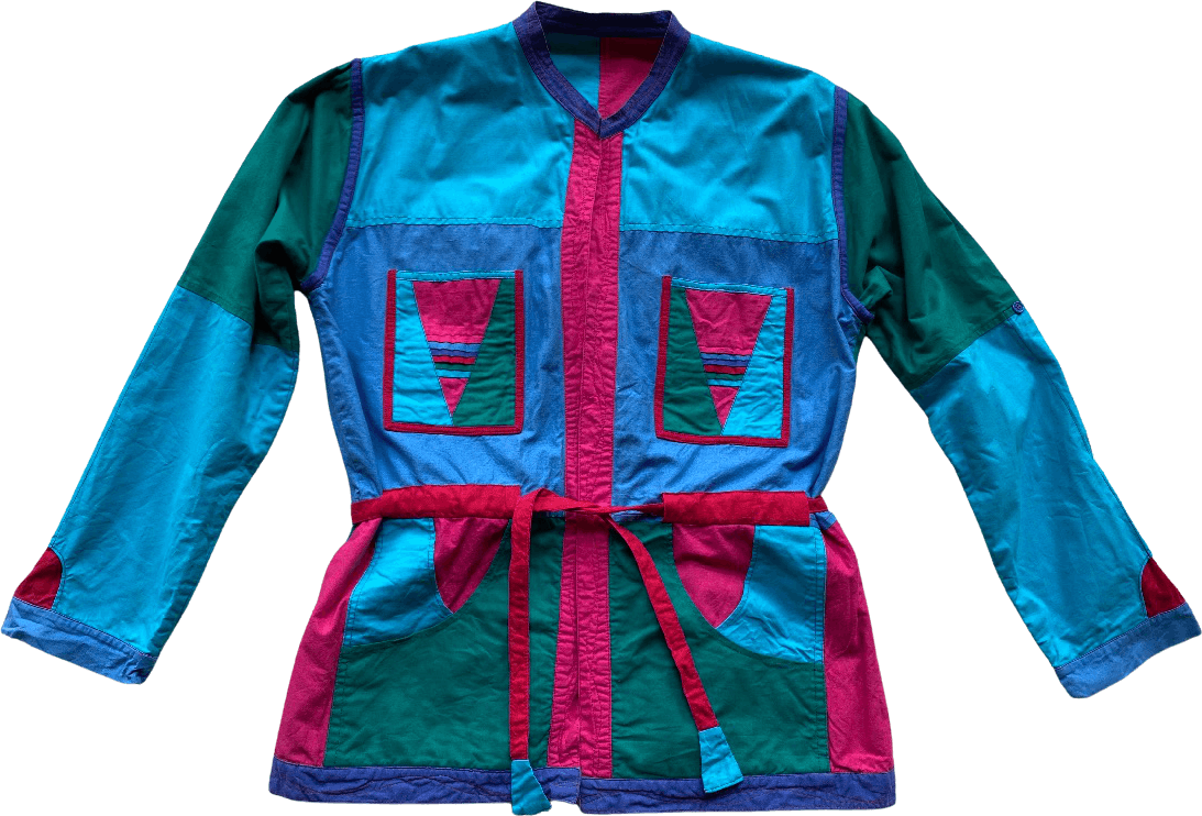 Vintage 80's Colorful Colorblock Reversible Jacket | Shop THRILLING