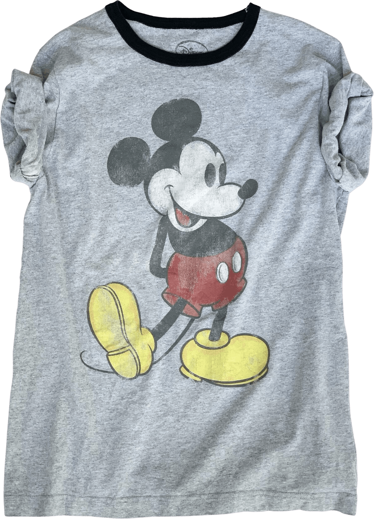 Vintage Gray Short Sleeve Mickey Mouse Tee by Walt Disney | Shop THRILLING