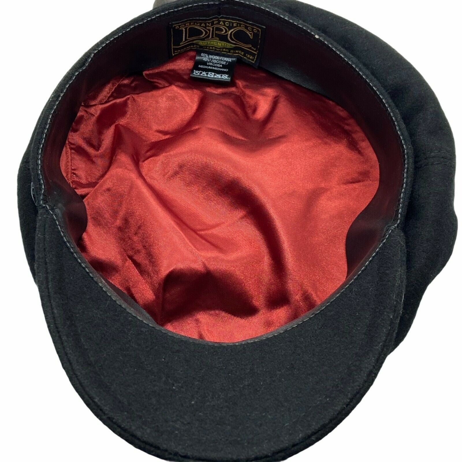 Vintage Dorfman Pacific Co. Mens Black Authentic Hat Cap by Dorfman ...