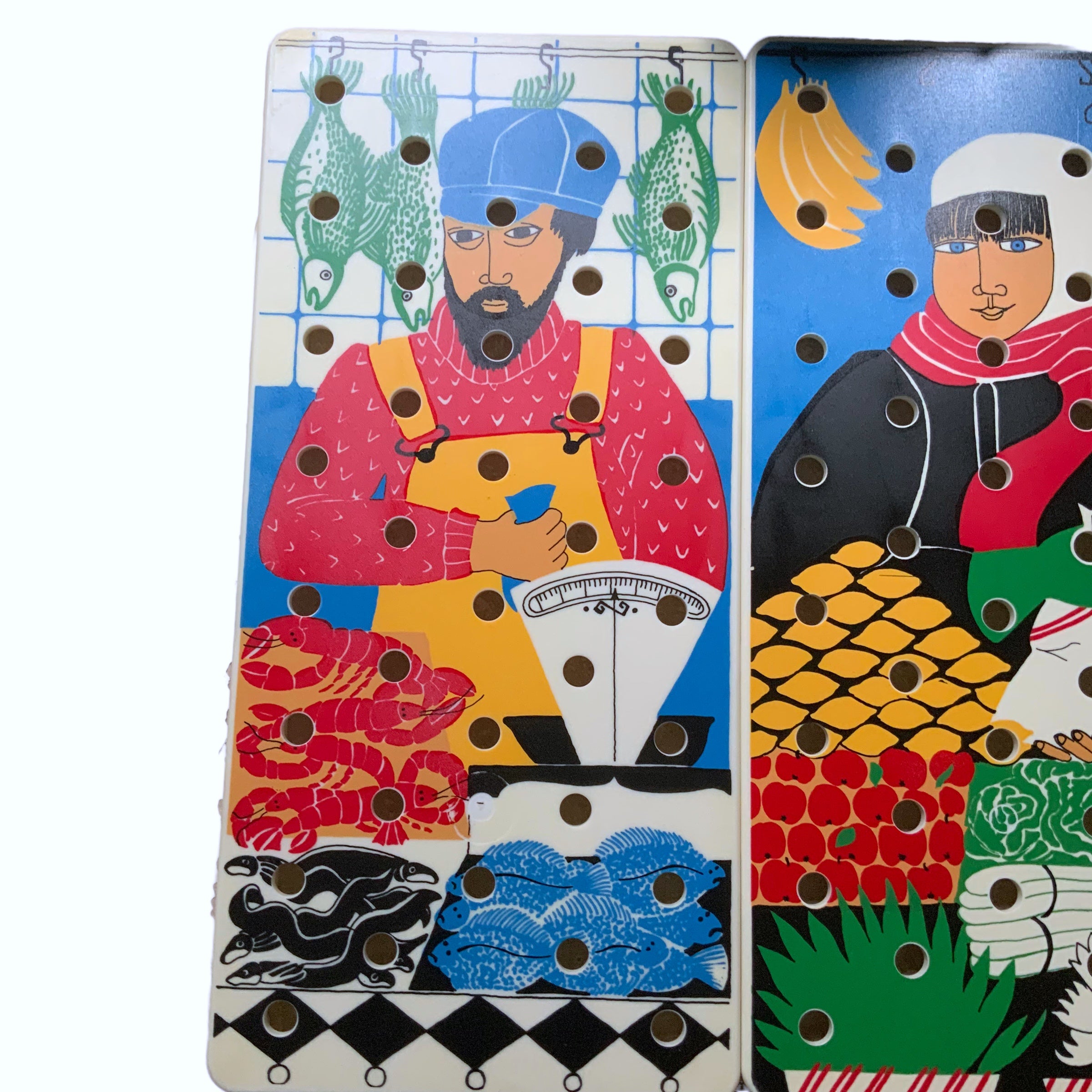 Vintage 80s Color Number Board Game From Denmark By Fiig | Shop THRILLING