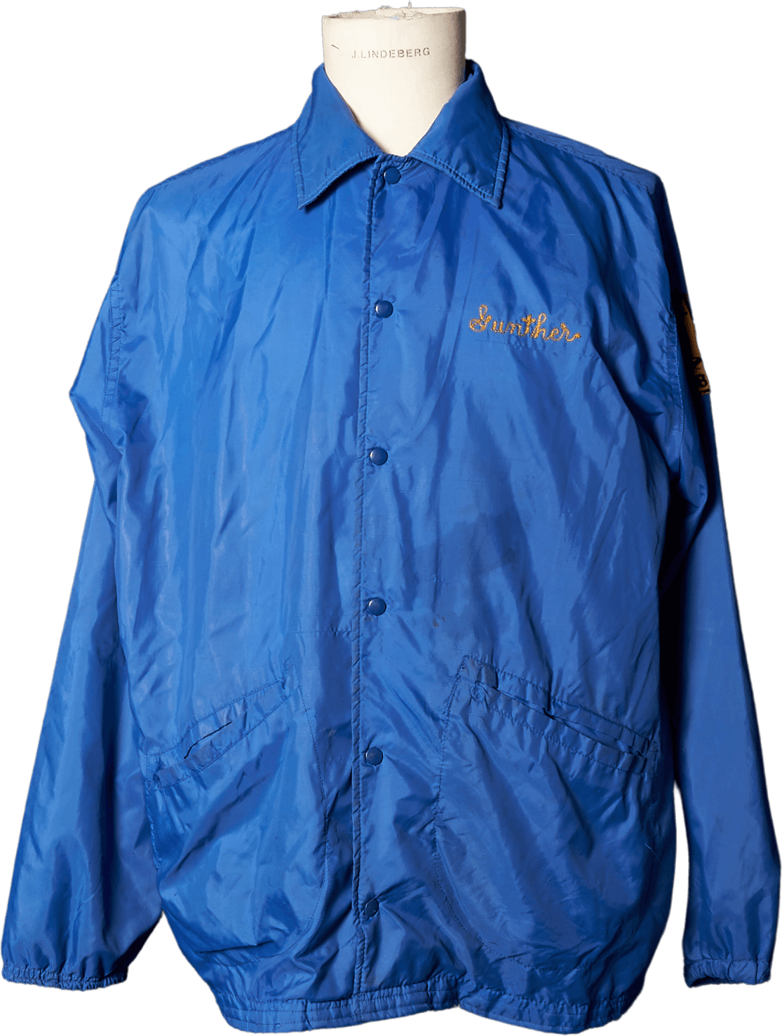 Vintage 70’s Blue Nylon Corvette Club Jacket | Shop THRILLING