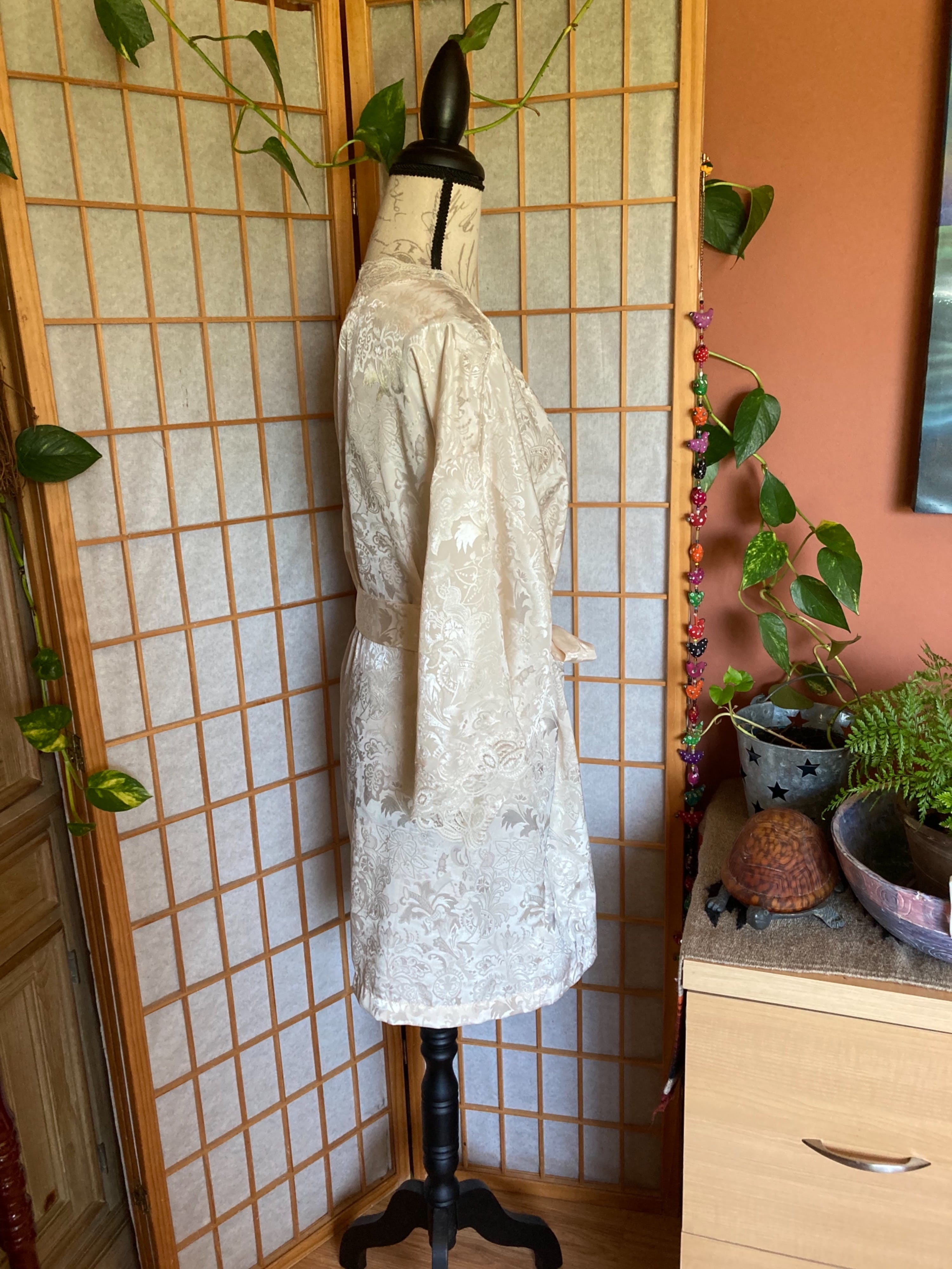 Vintage 80’s 90’s Victorias Secret Ornate Robe Osfa by Victoria's ...