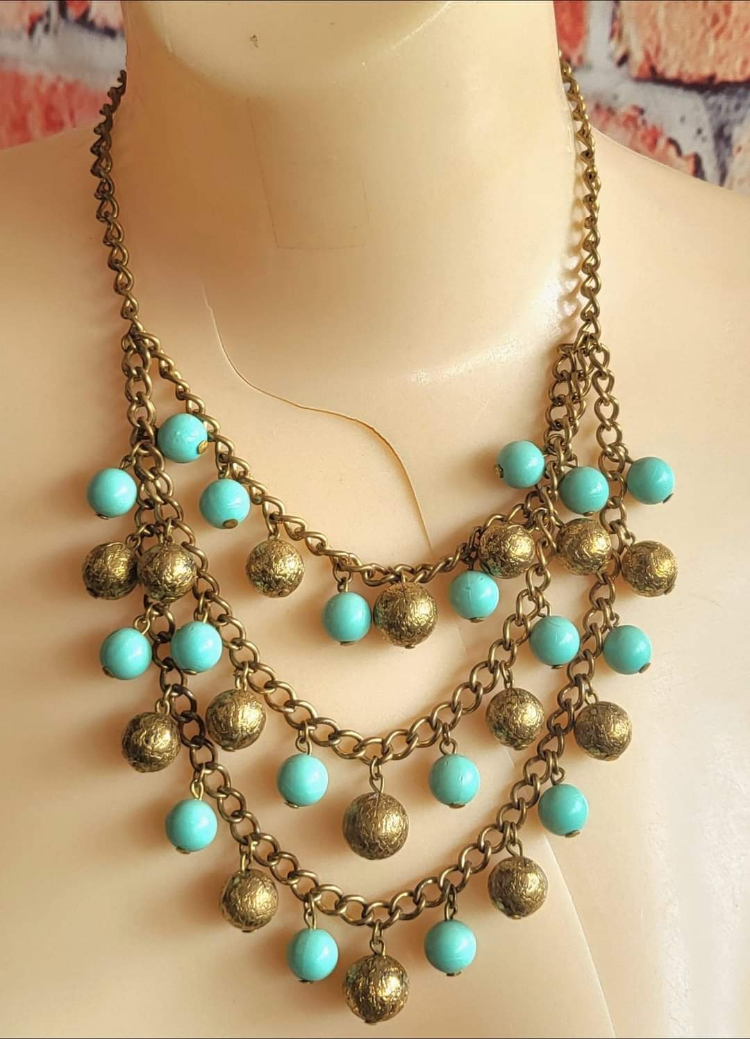 Vintage 30s Art Deco Festoon Statement Necklace | Shop THRILLING