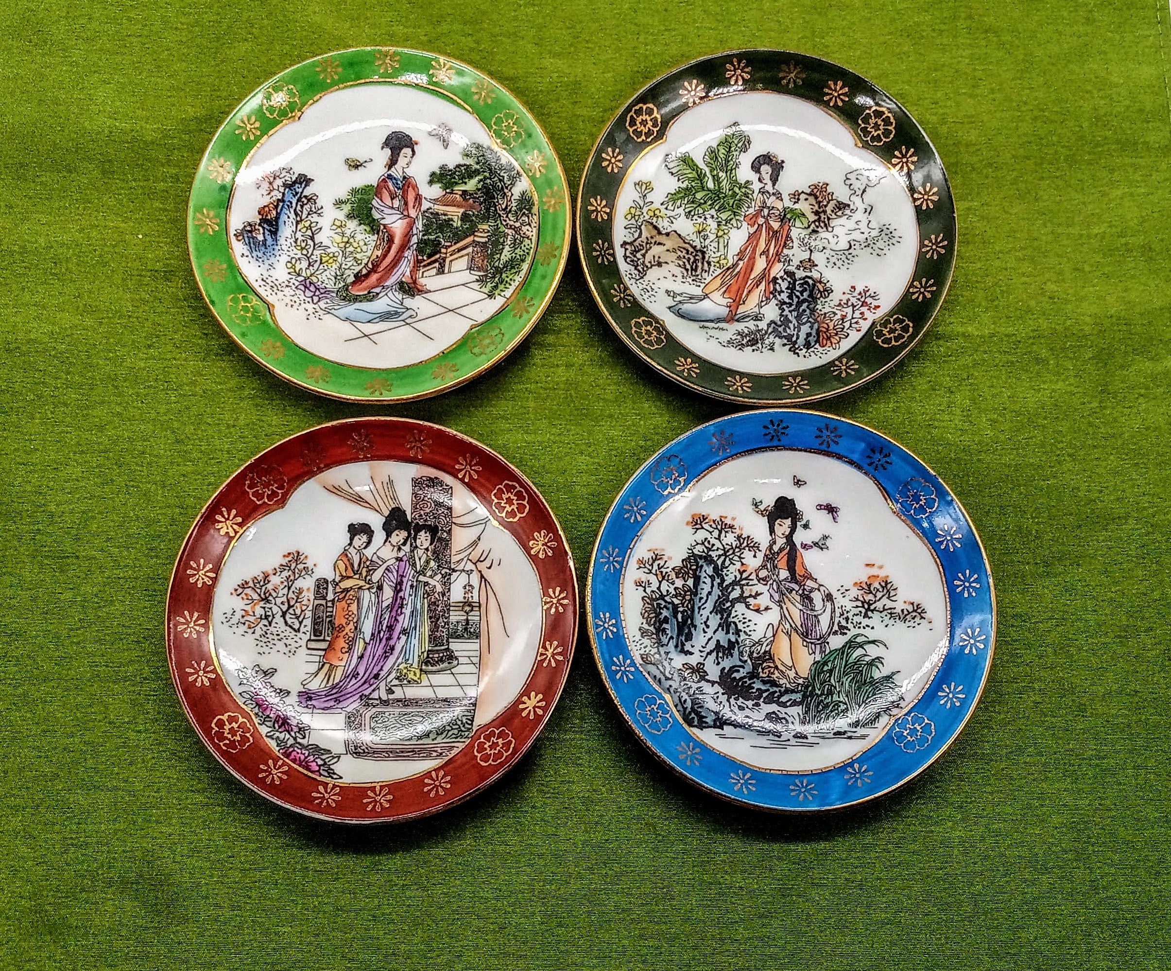 Vintage Boxed Hand Painted Decorative Porcelain Plates | Shop THRILLING