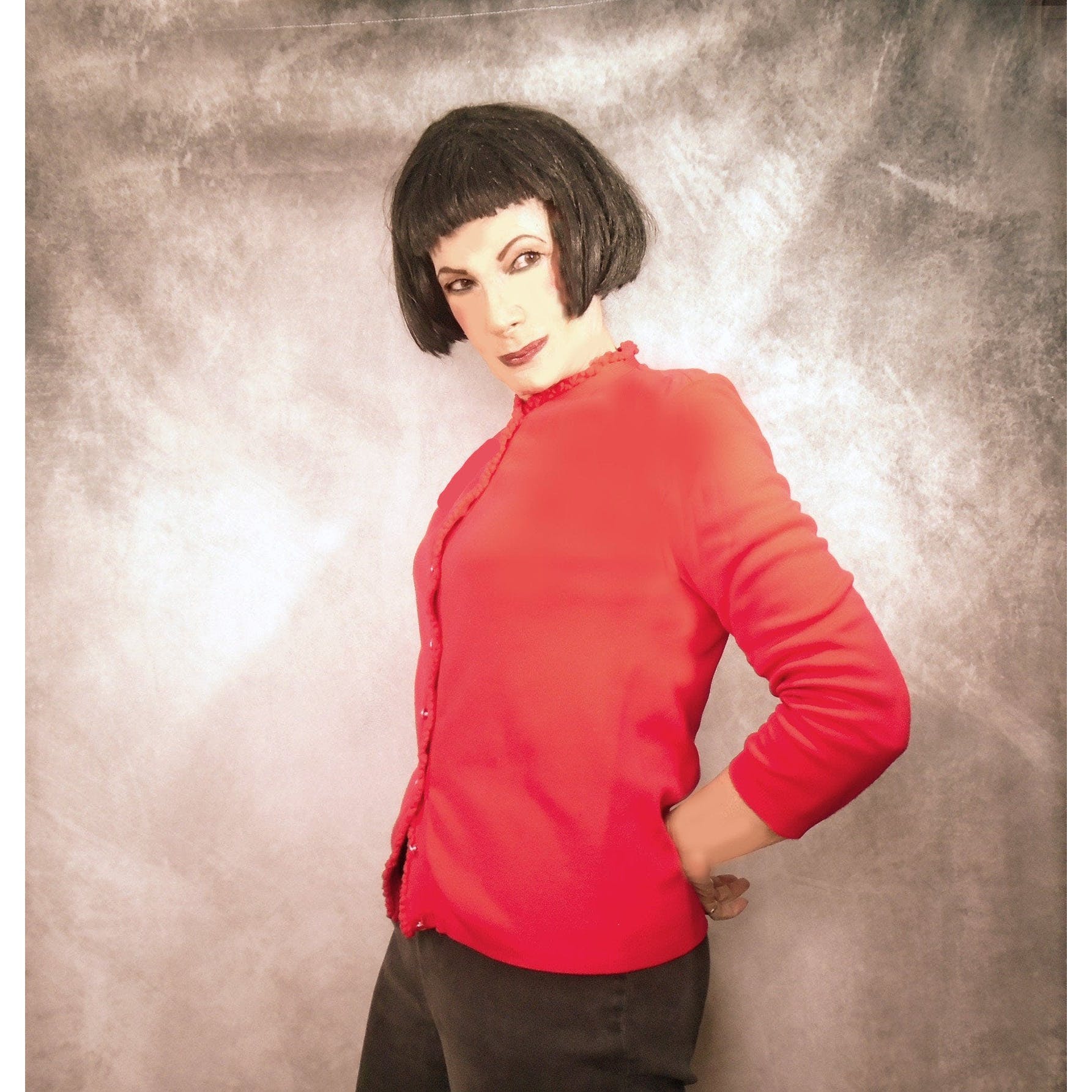 Vintage 50s Ban Lon Knit Button Up Mock Neck Top By Bobbie Brooks ...