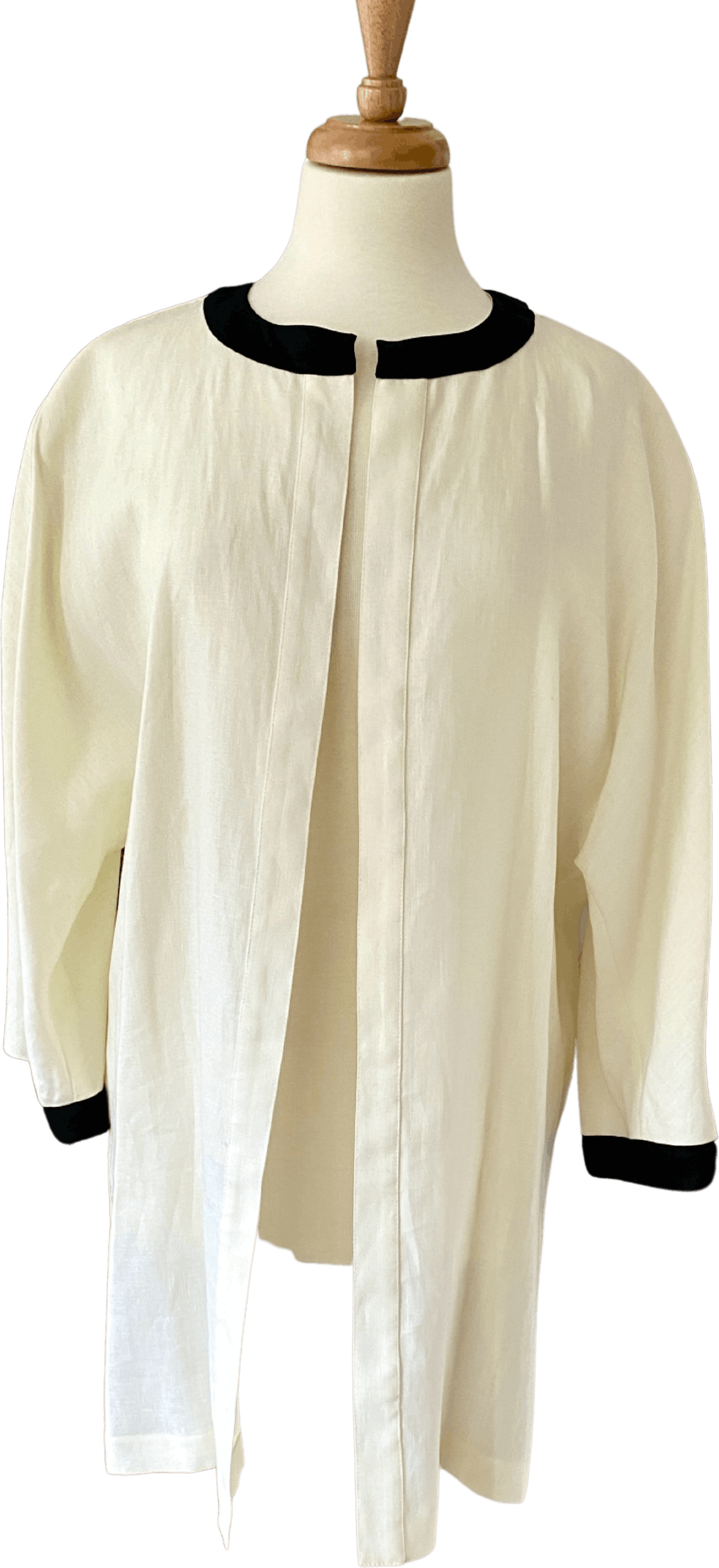 Vintage White Italian Linen cardigan Jacket | Shop THRILLING