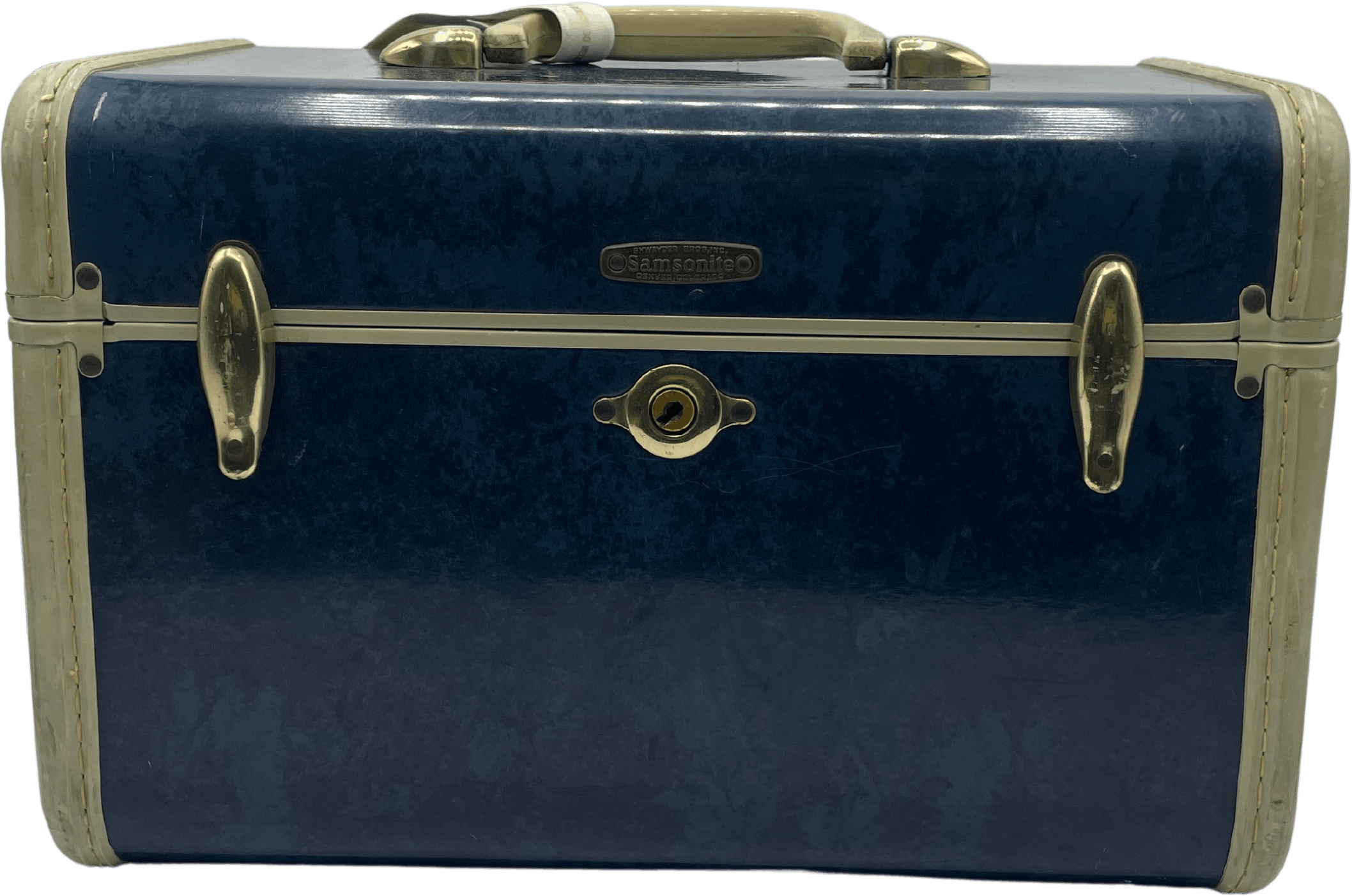 Vintage Blue Travel Case by Samsonite | Shop THRILLING