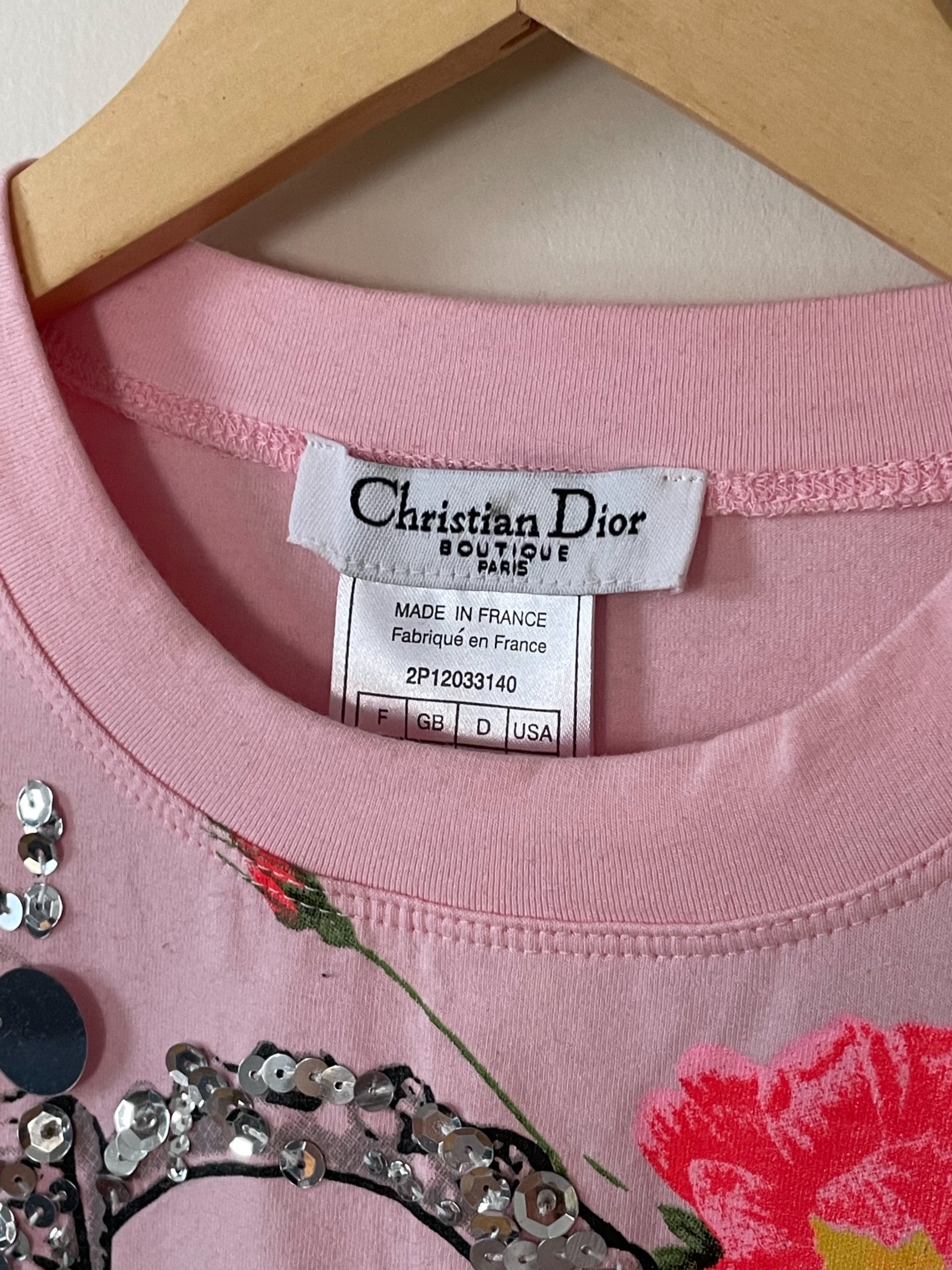 Vintage 00's J'adore Dior Graphic Tee by Christian Dior | Shop THRILLING