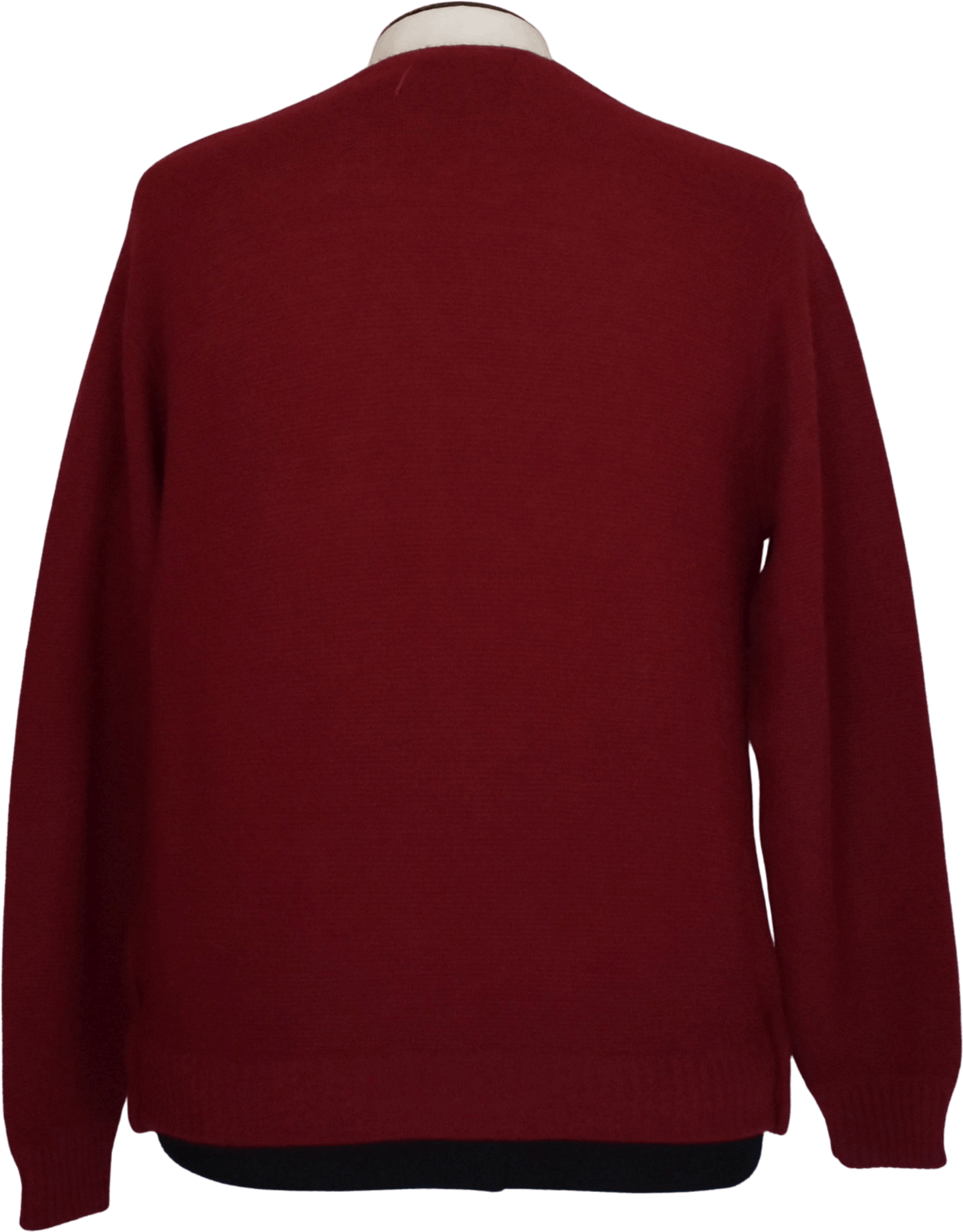 Vintage 60's Mod Burgundy Red Sweater | Shop THRILLING