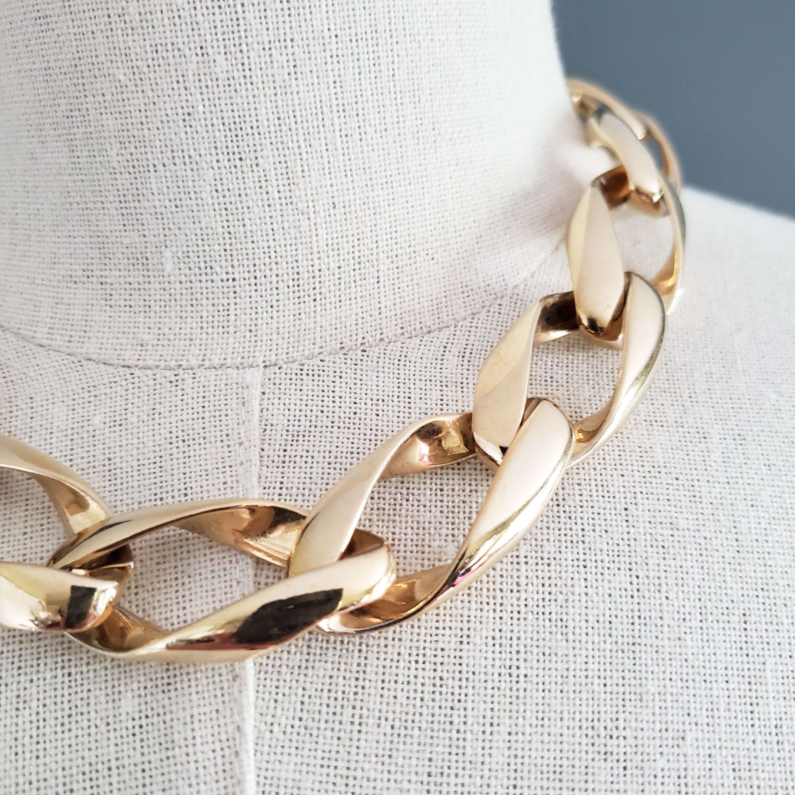 Vintage 80's Chunky Chain Necklace | Shop THRILLING