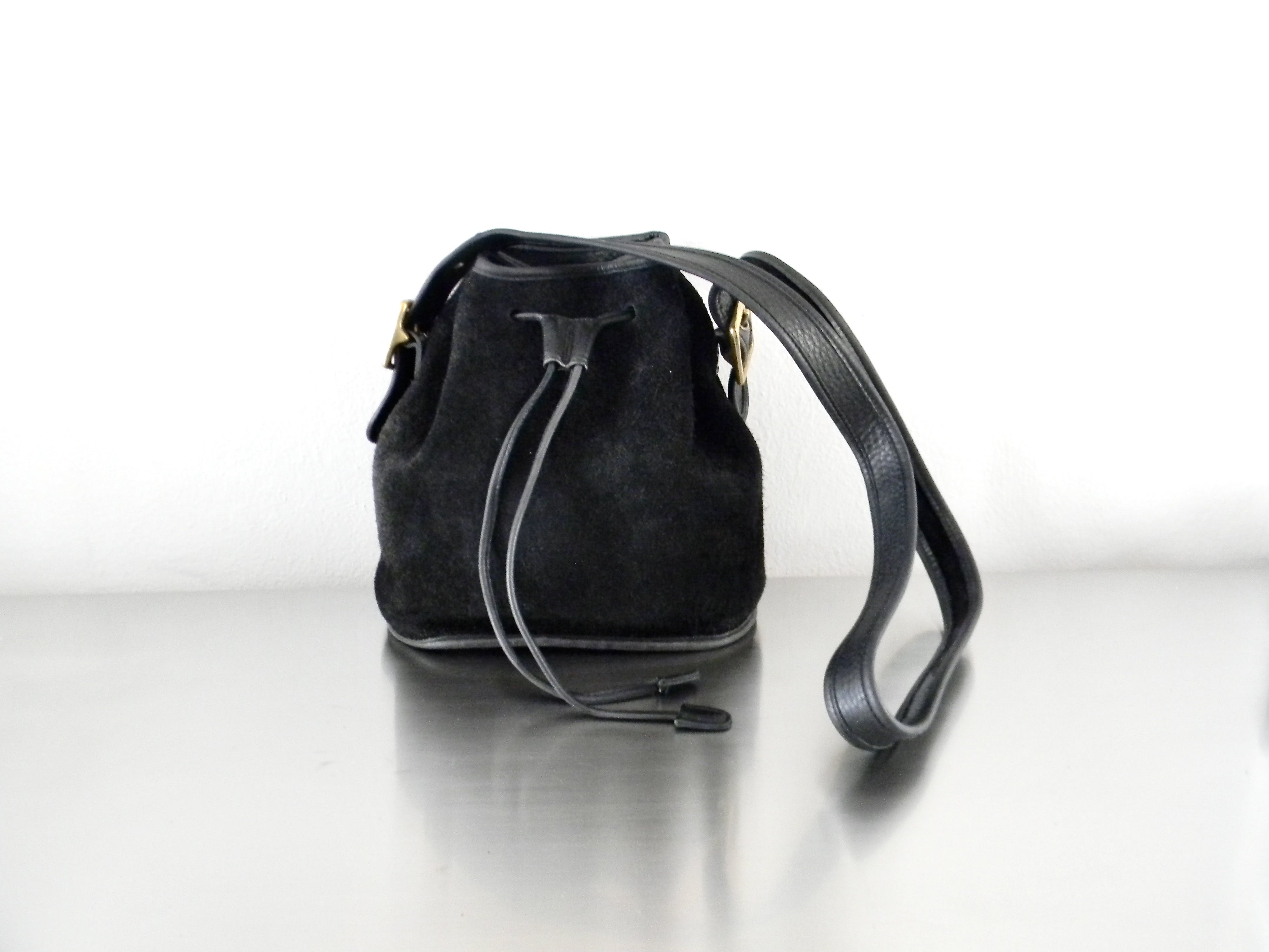 Vintage Refurbed Limited Edition Black Berkeley Drawstring by Coach ...