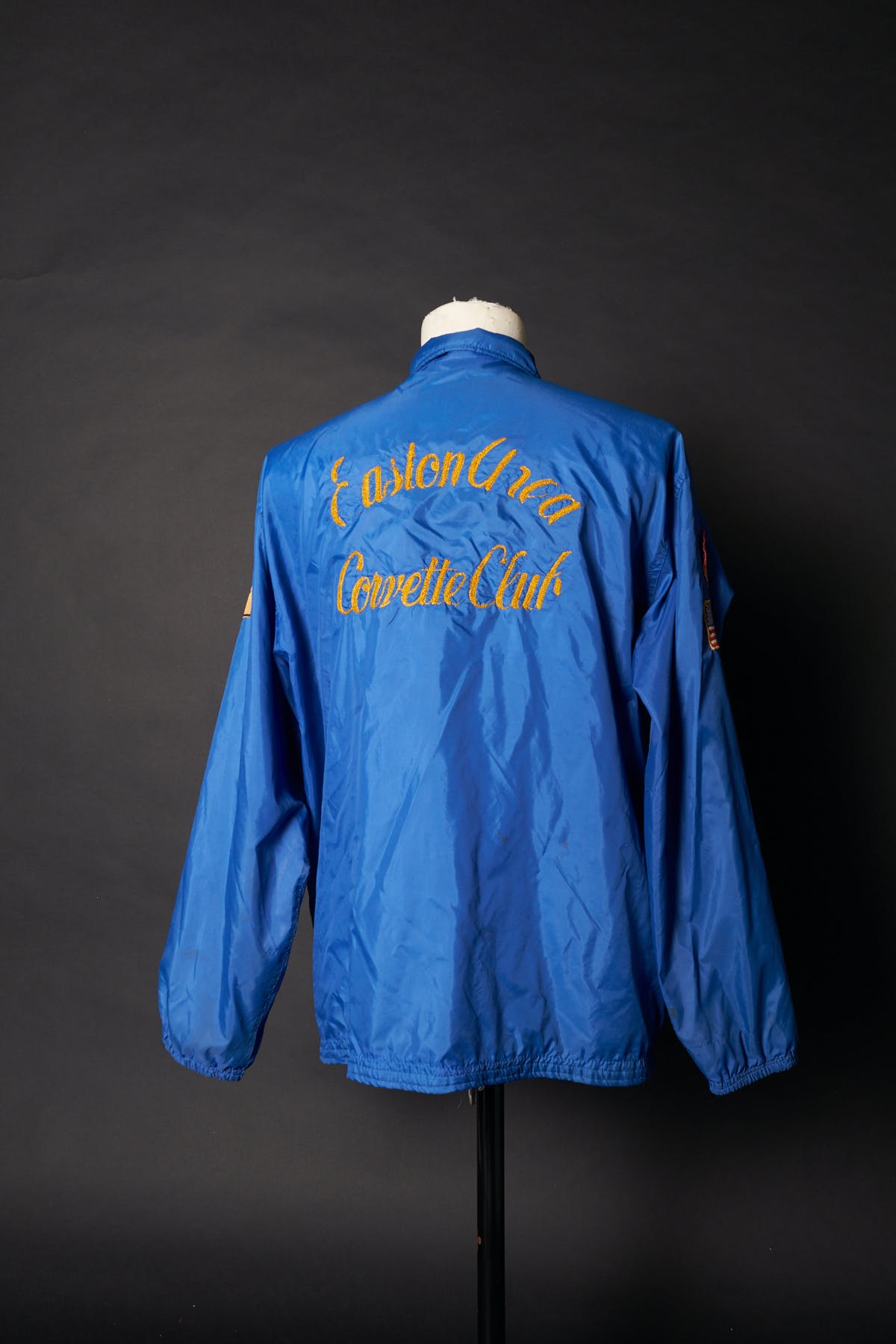 Vintage 70’s Blue Nylon Corvette Club Jacket | Shop THRILLING
