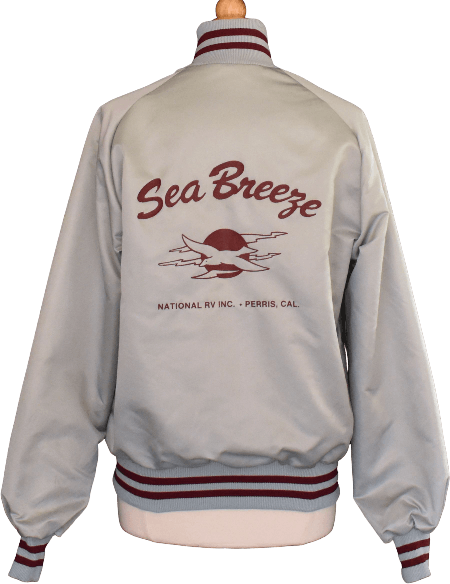 Vintage 80's Sea Breeze Satin Jacket by Westark | Shop THRILLING