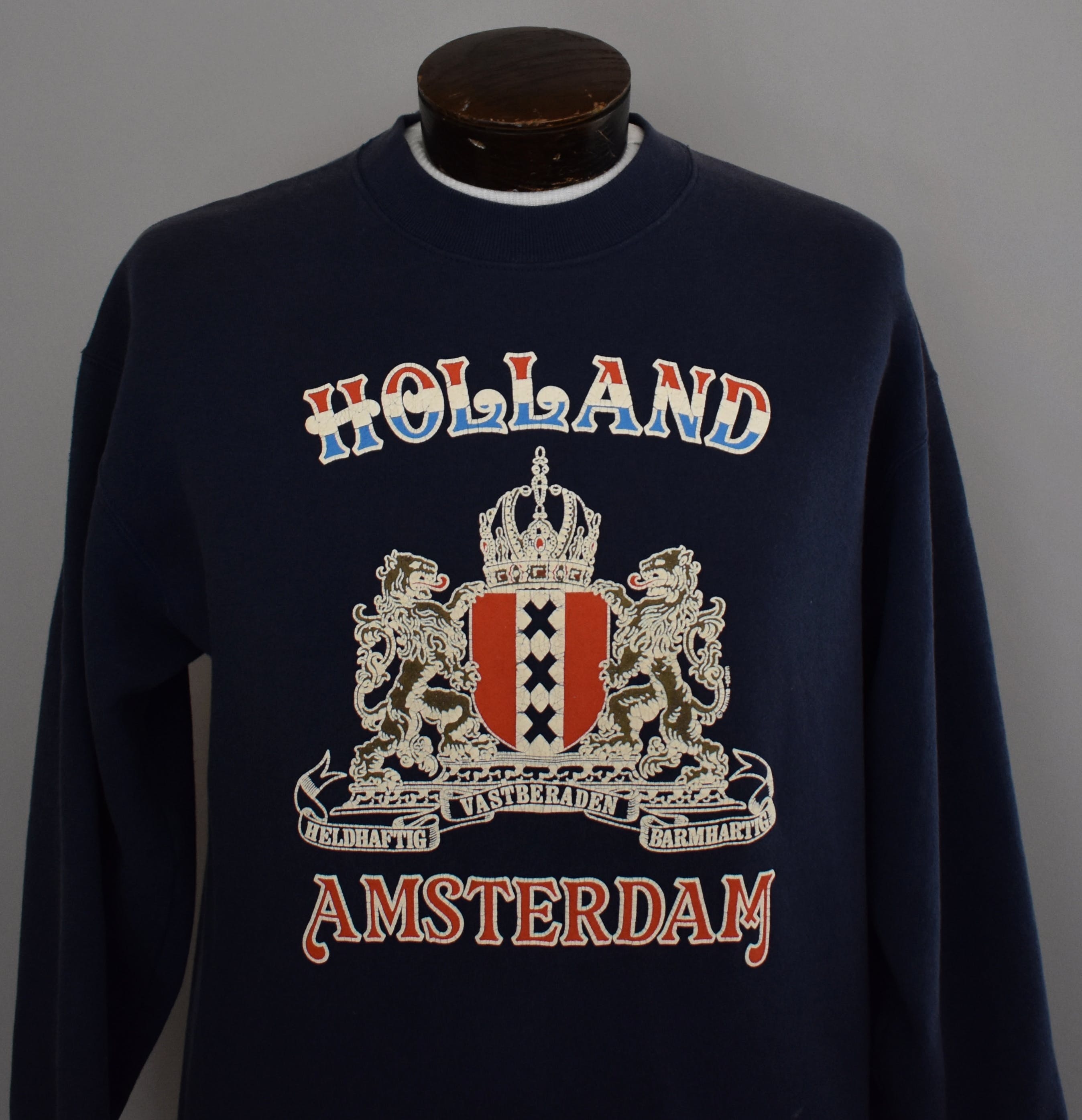 Vintage 90's Amsterdam Holland Souvenir Sweatshirt by Screen Stars ...