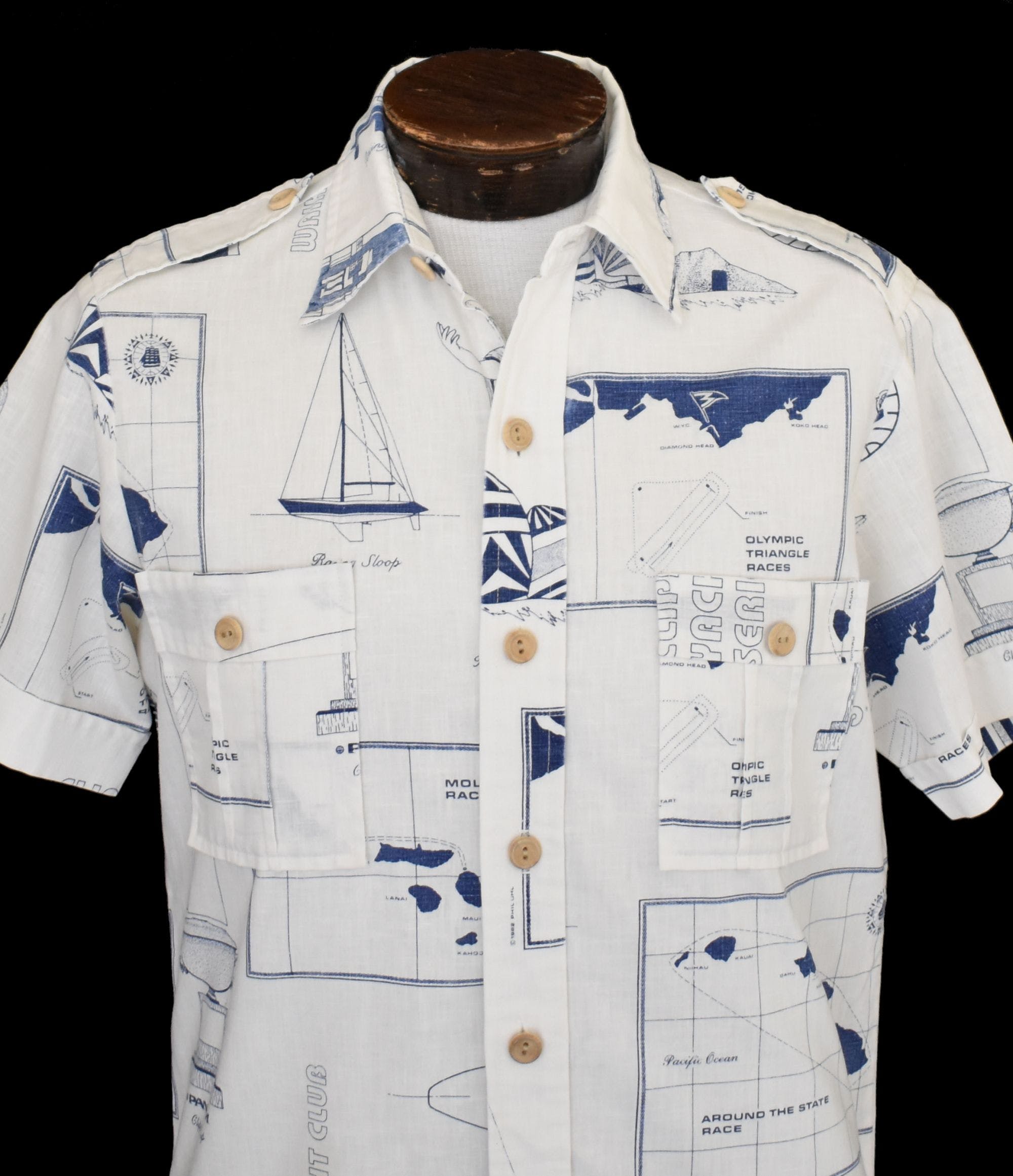 Vintage 60's Pan Am Clipper Mens Shirt by Pan Am | Shop THRILLING