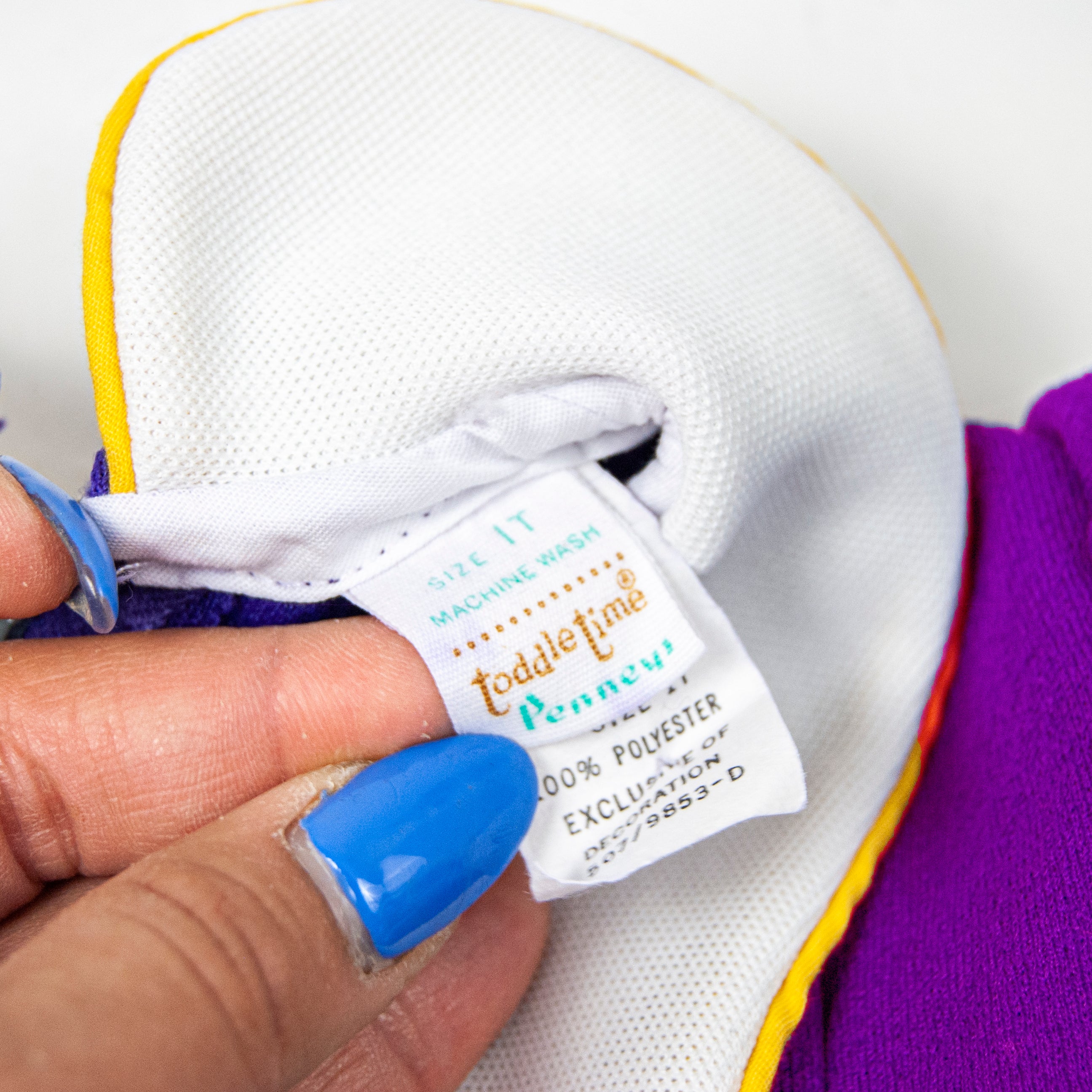Vintage 60s/70s Kids Penneys Purple Peter Pan Collar Dress / 1t By ...