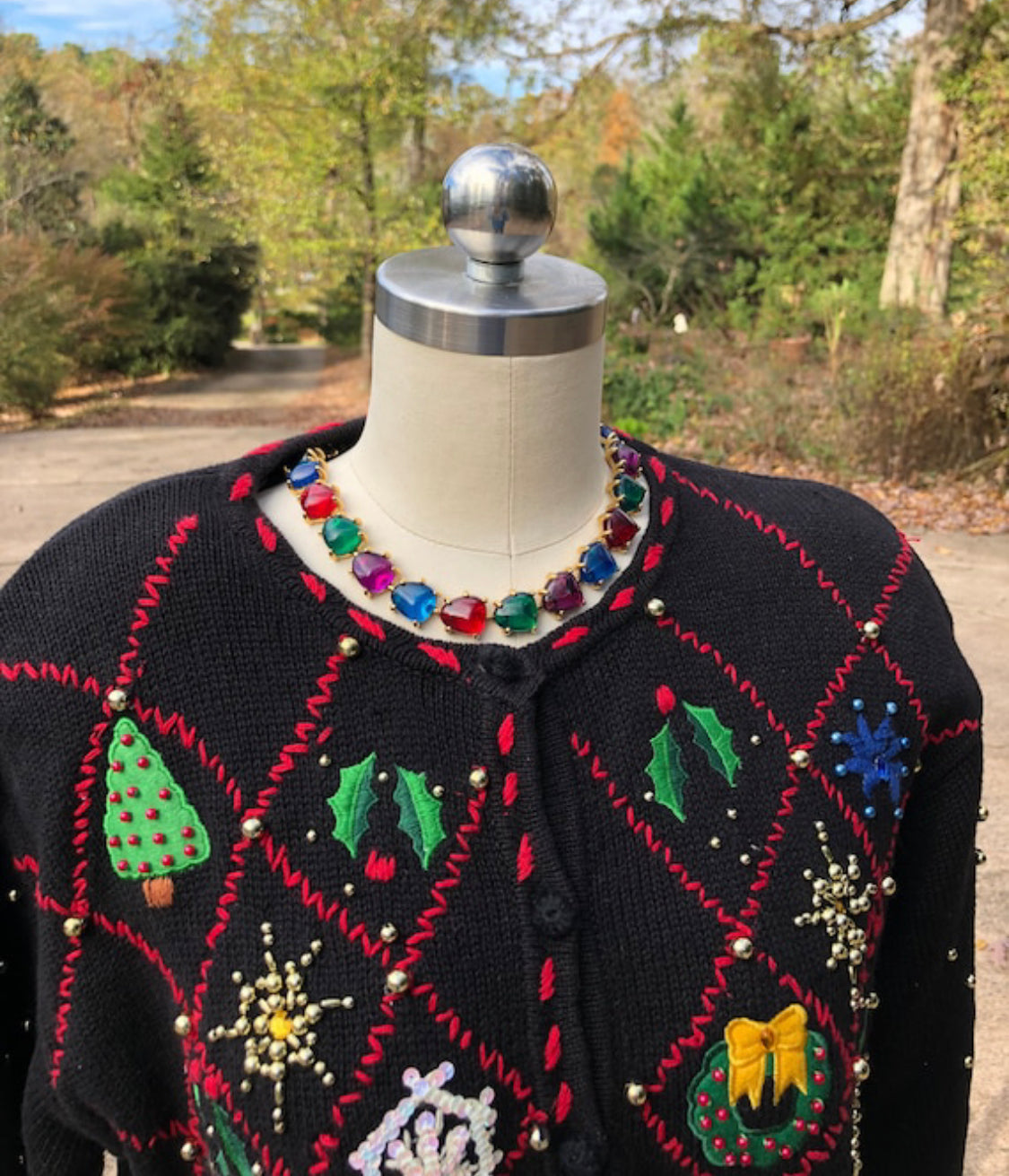 Vintage 80s Designers Originals Studio Christmas Sweater | Shop THRILLING