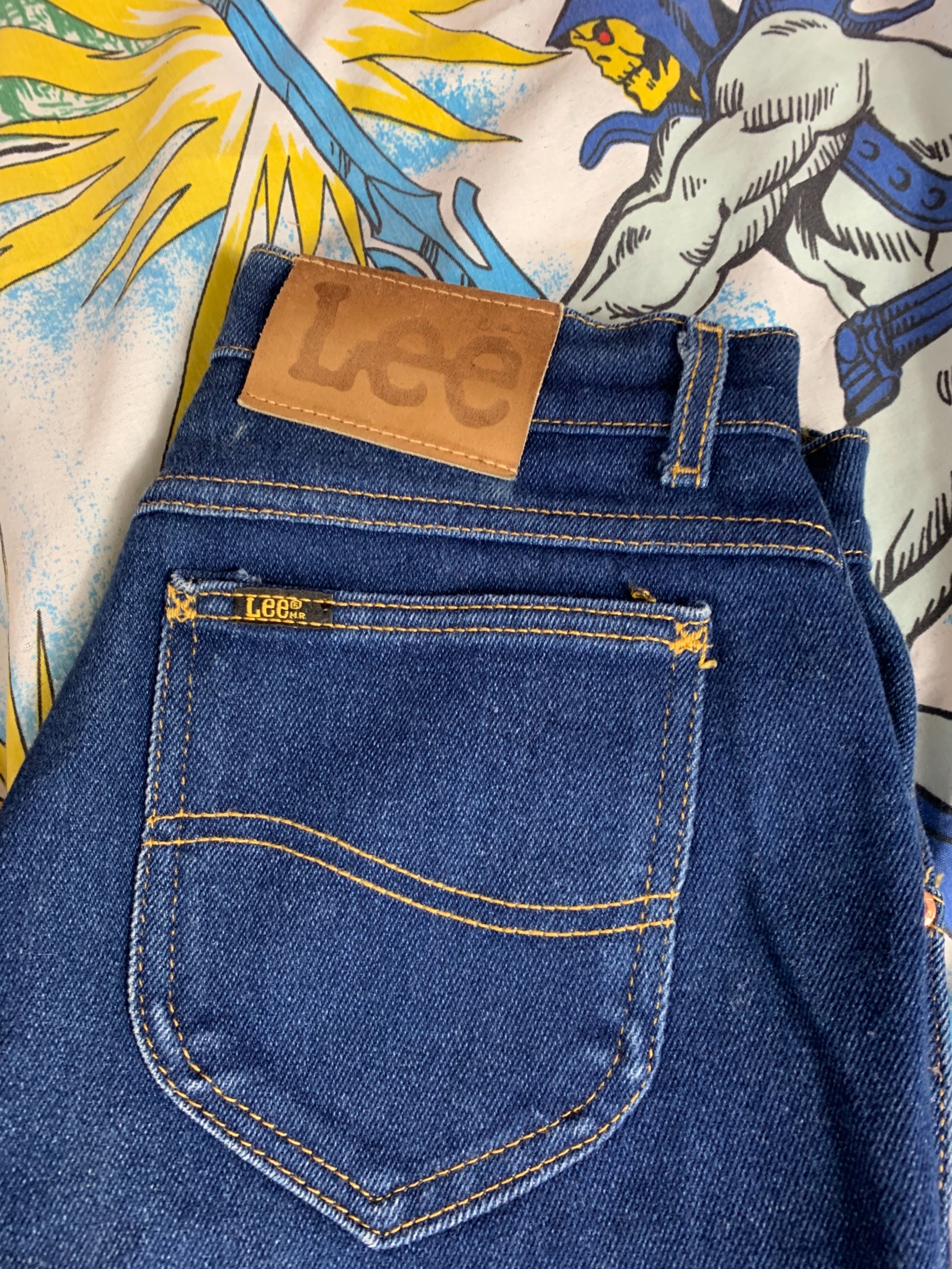 Vintage 80’s Blue Denim Bootcut Jeans by Lee | Shop THRILLING