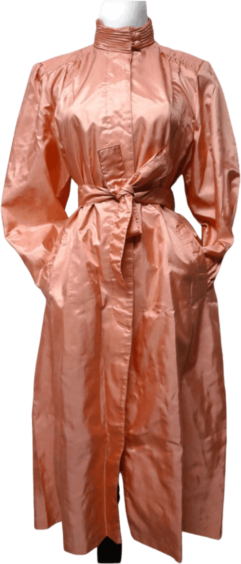 Vintage 60's Peachy Orange Raincoat by Alorna Petite | Shop THRILLING