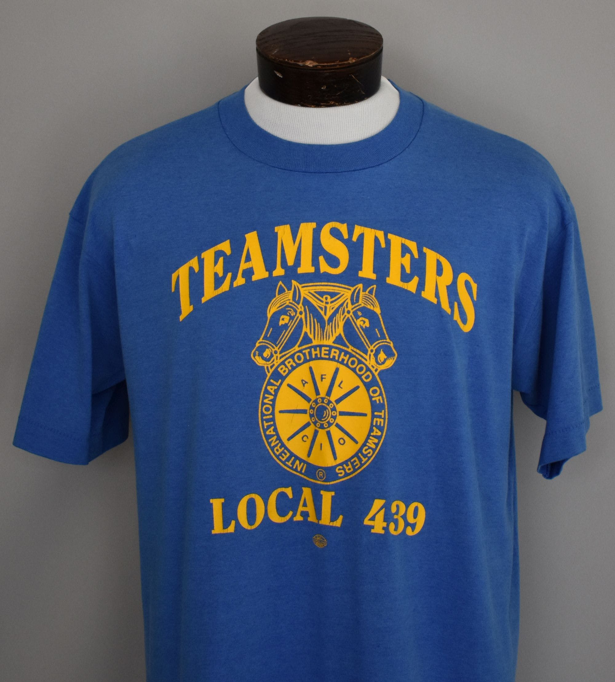 Vintage 80's Teamsters Union Tee by Fruit Of The Loom | Shop THRILLING