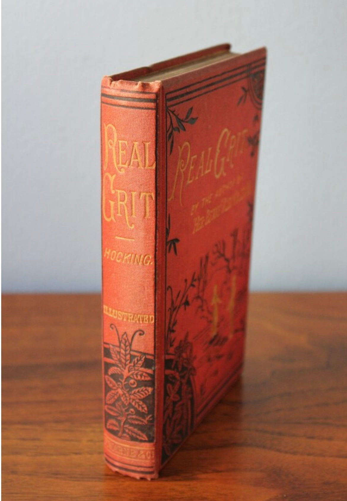 Vintage Victorian 1891 Copy Of Real Grit By Silas K Hocking | Shop ...