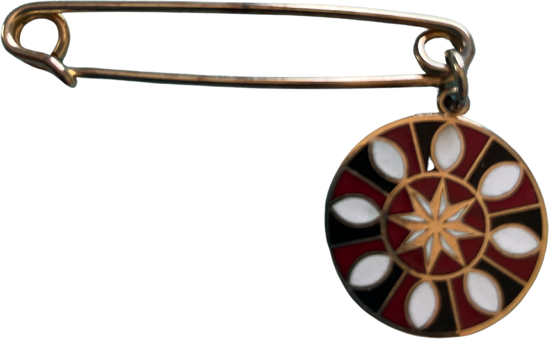 Vintage 80s Safety Pin Style With Star Medallion | Shop THRILLING