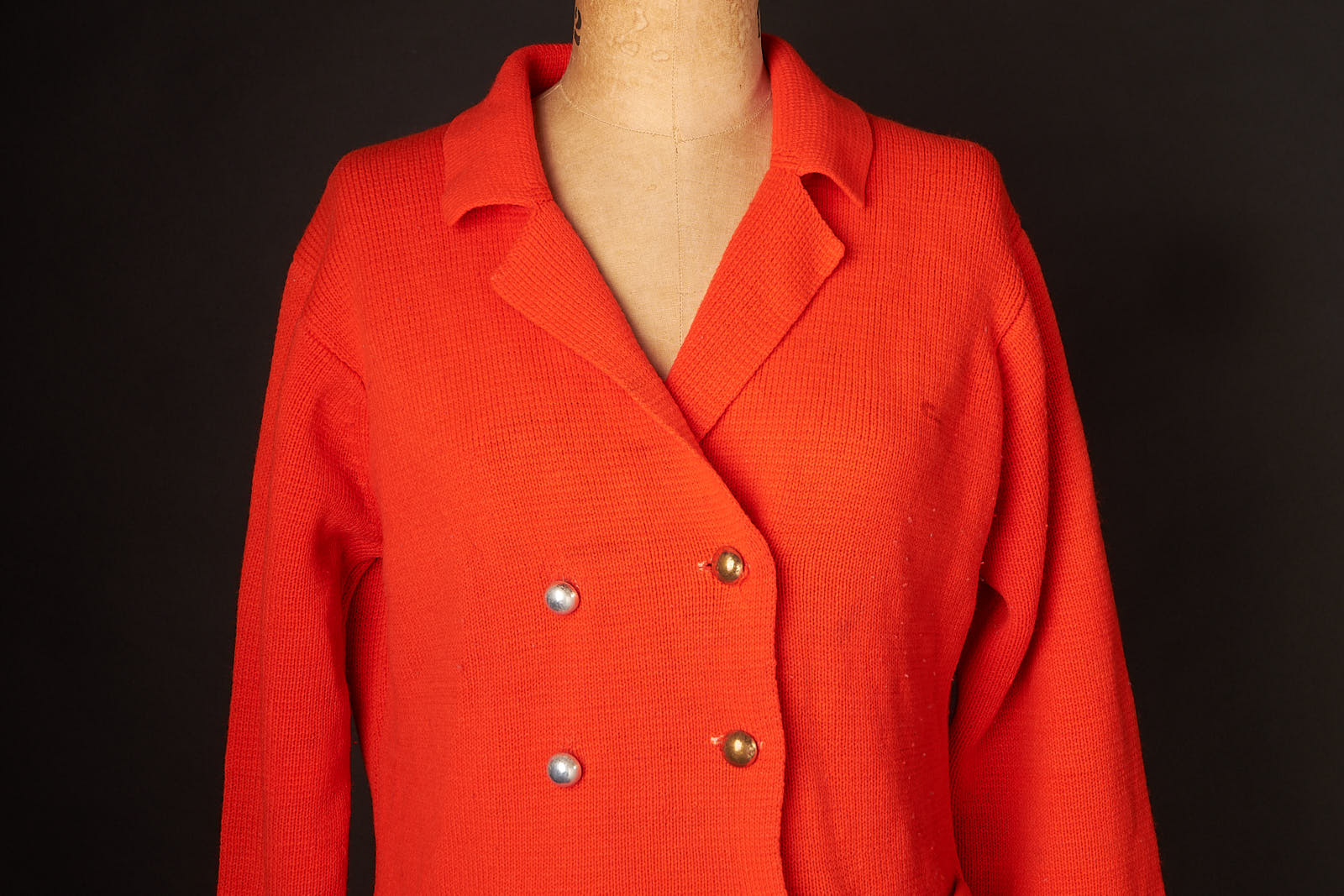 Vintage 70s 70s Red Cardigan Sweater | Shop THRILLING