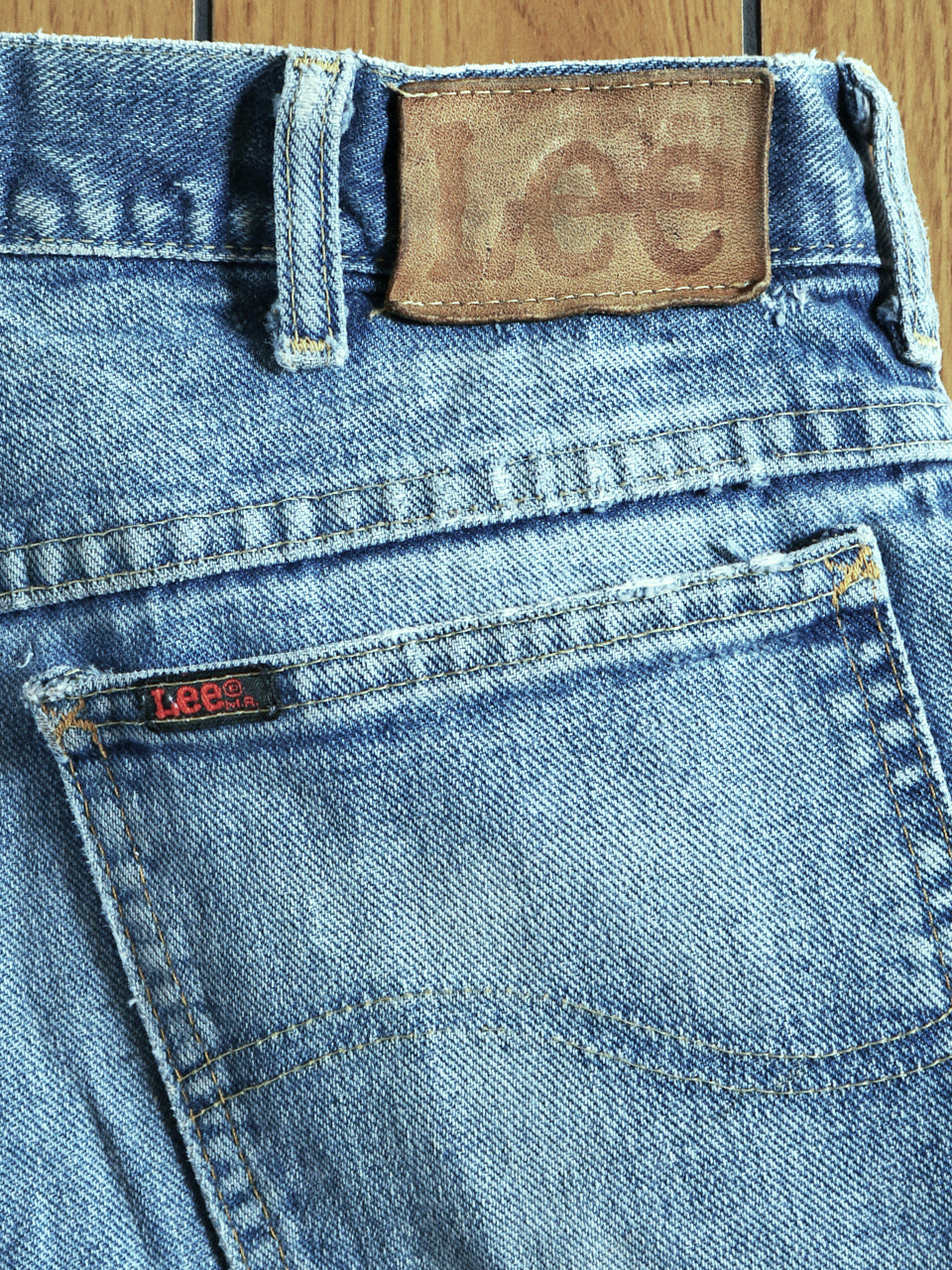 Vintage 70s Lee Blue Jeans (32x31) By Lee | Shop THRILLING