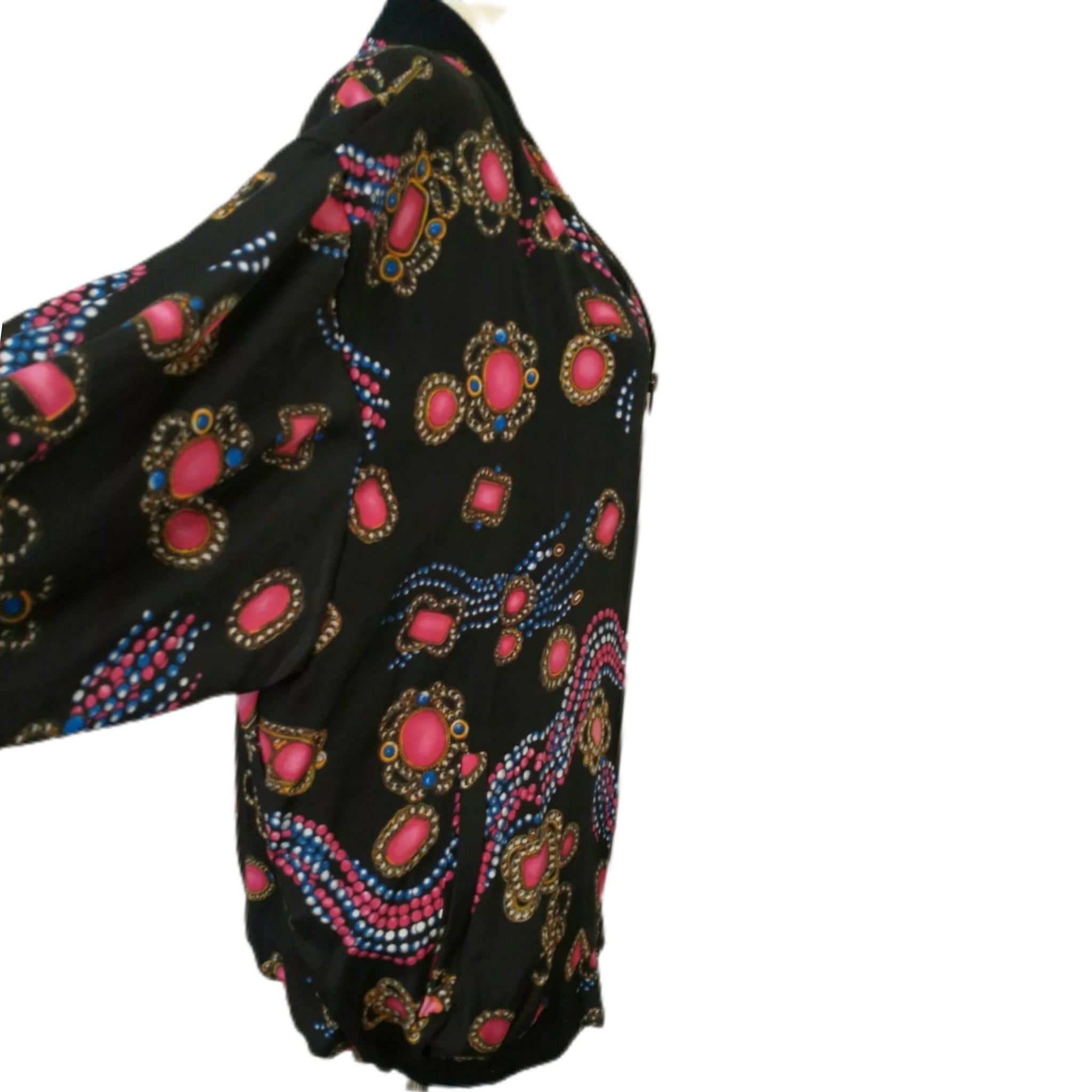 Vintage 80’s Style Silky Bomber Jacket | Shop THRILLING