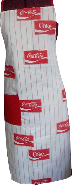 Vintage 70s/80s Full-length Coca-cola Coke Logo Apron | Shop THRILLING