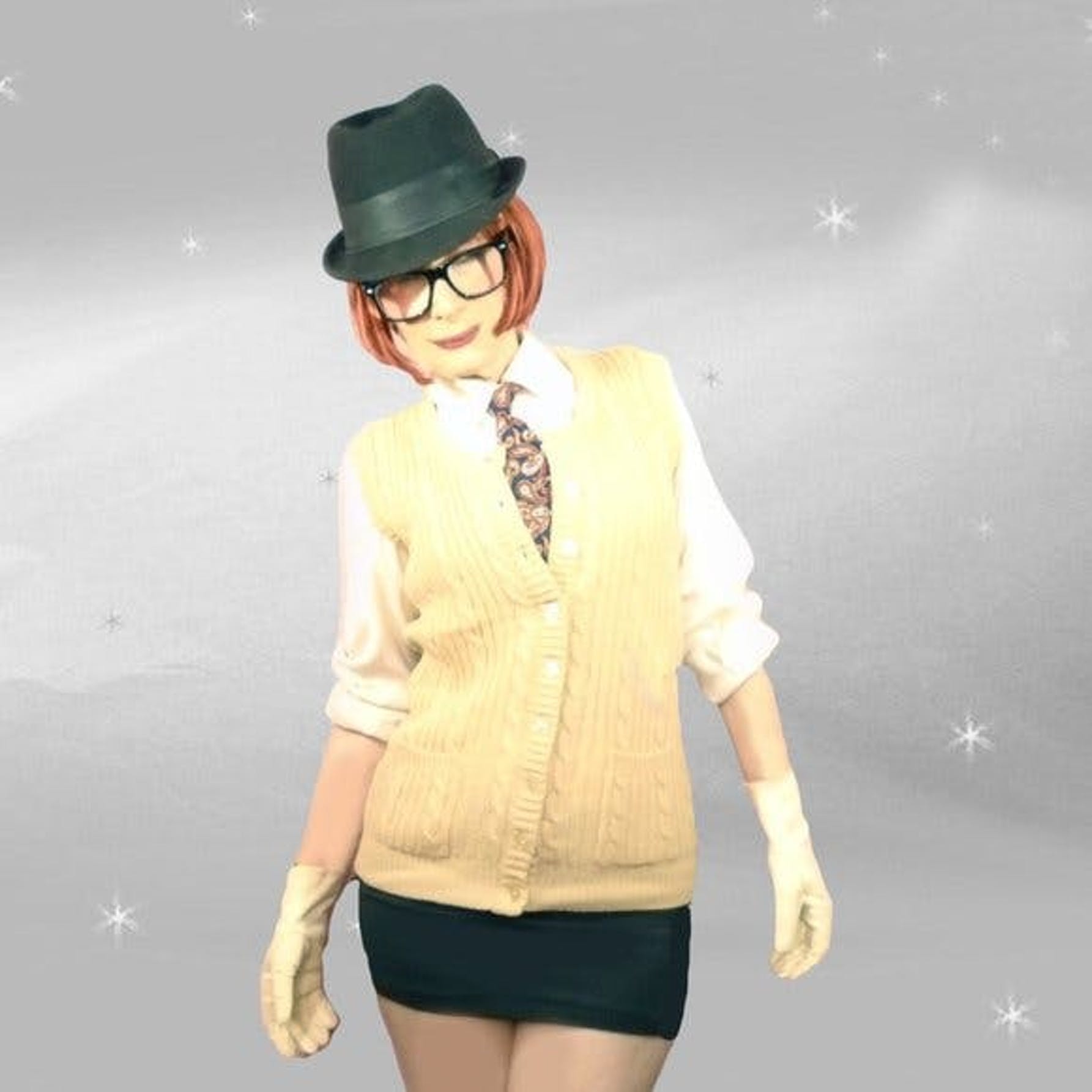 Vintage 60s Cable Knit Sweater Vest Cryptid Academia By Mac Henry ...