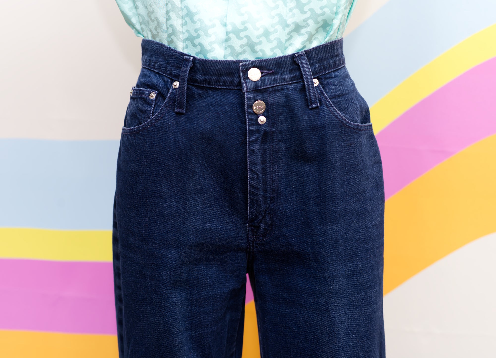 Vintage 80s High Waisted Jeans By Sasson | Shop THRILLING
