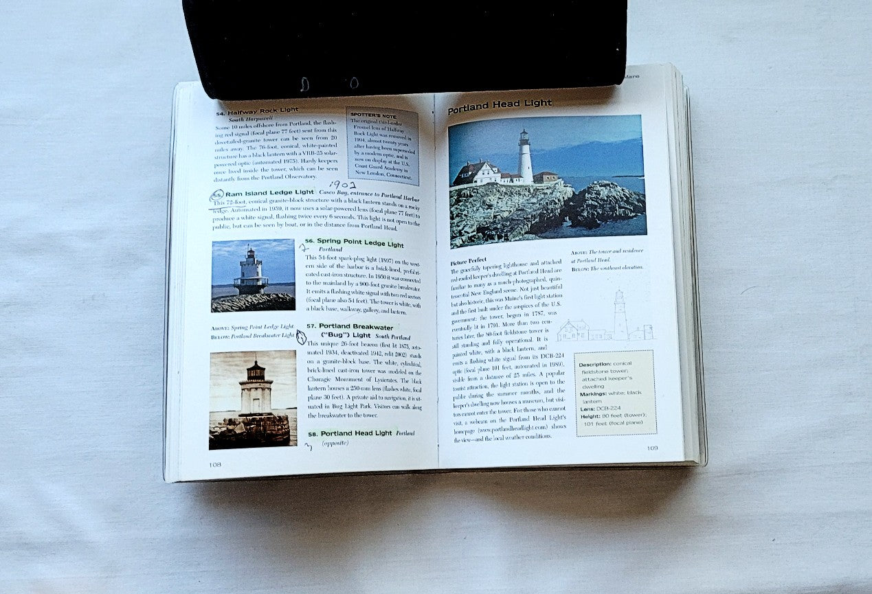 Vintage Paperback Book Lighthouse Spotter's Guide | Shop THRILLING