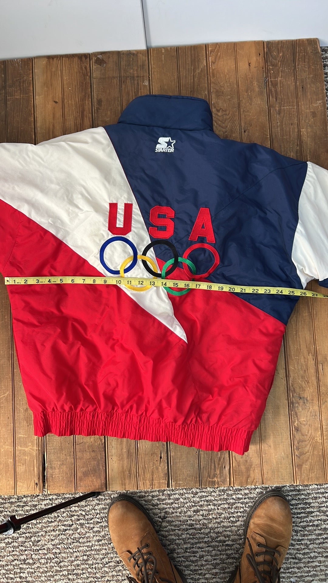 Vintage 80s Mens Olympic Winter Jacket Starter By Starter | Shop THRILLING
