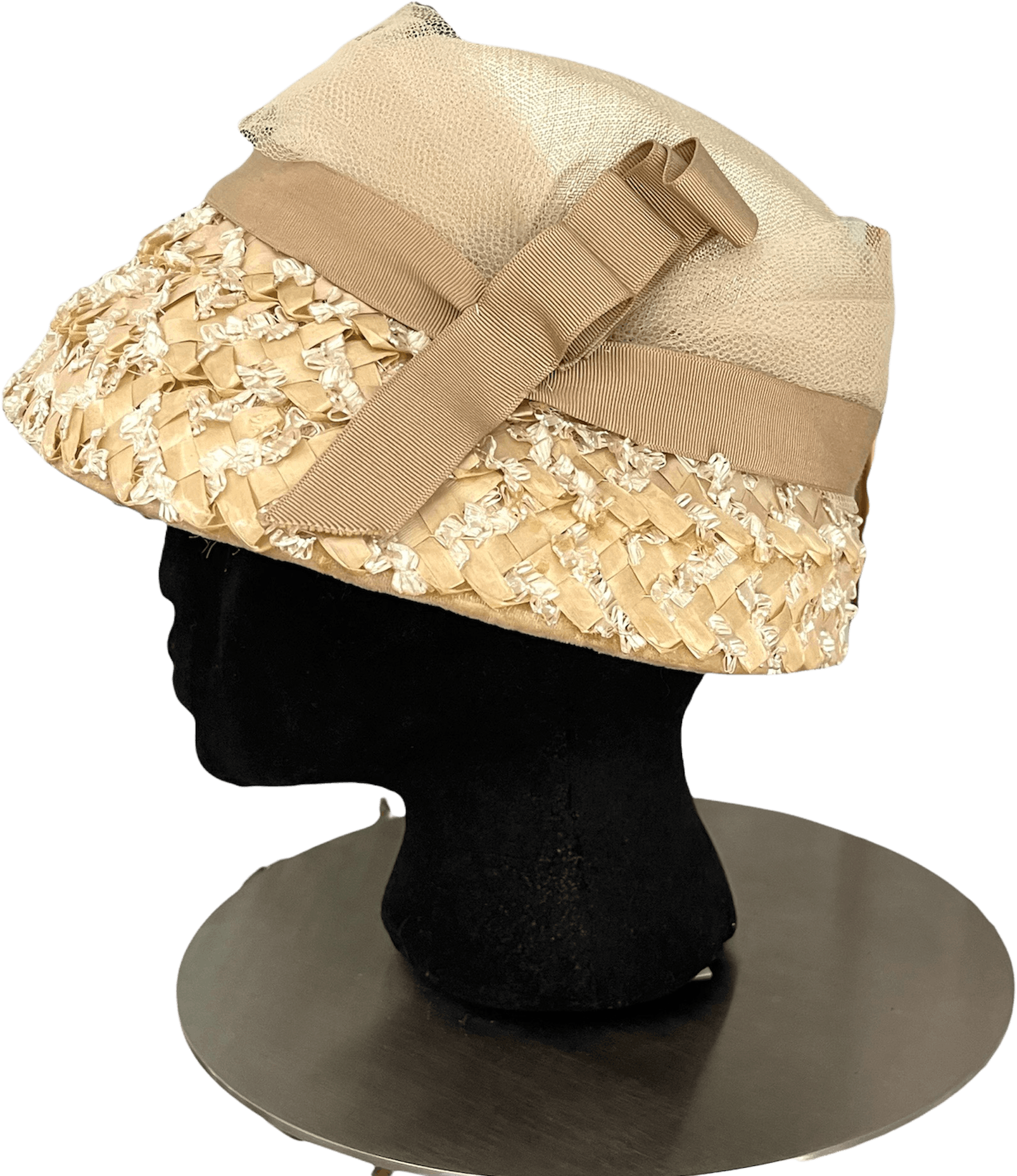 Vintage Straw and Mesh Cloche Hat | Shop THRILLING